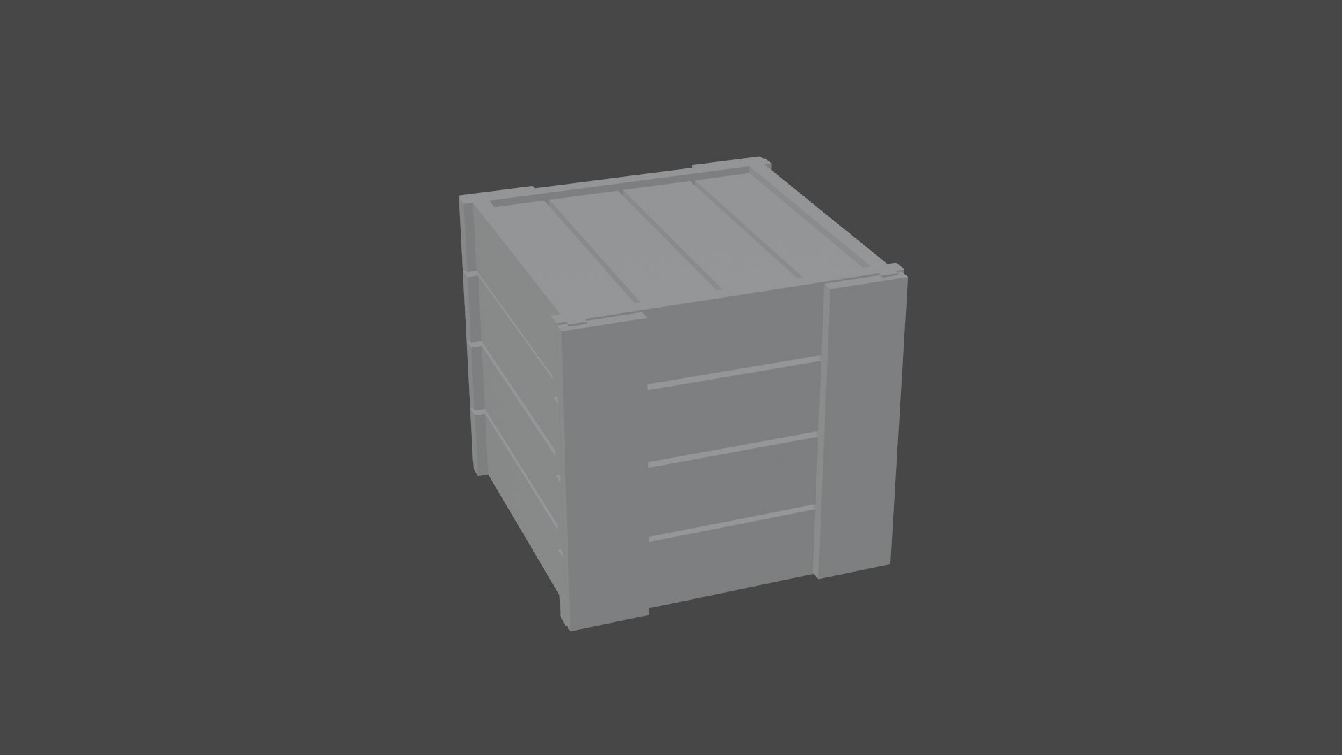 Crate Stl Model - TurboSquid 1539908