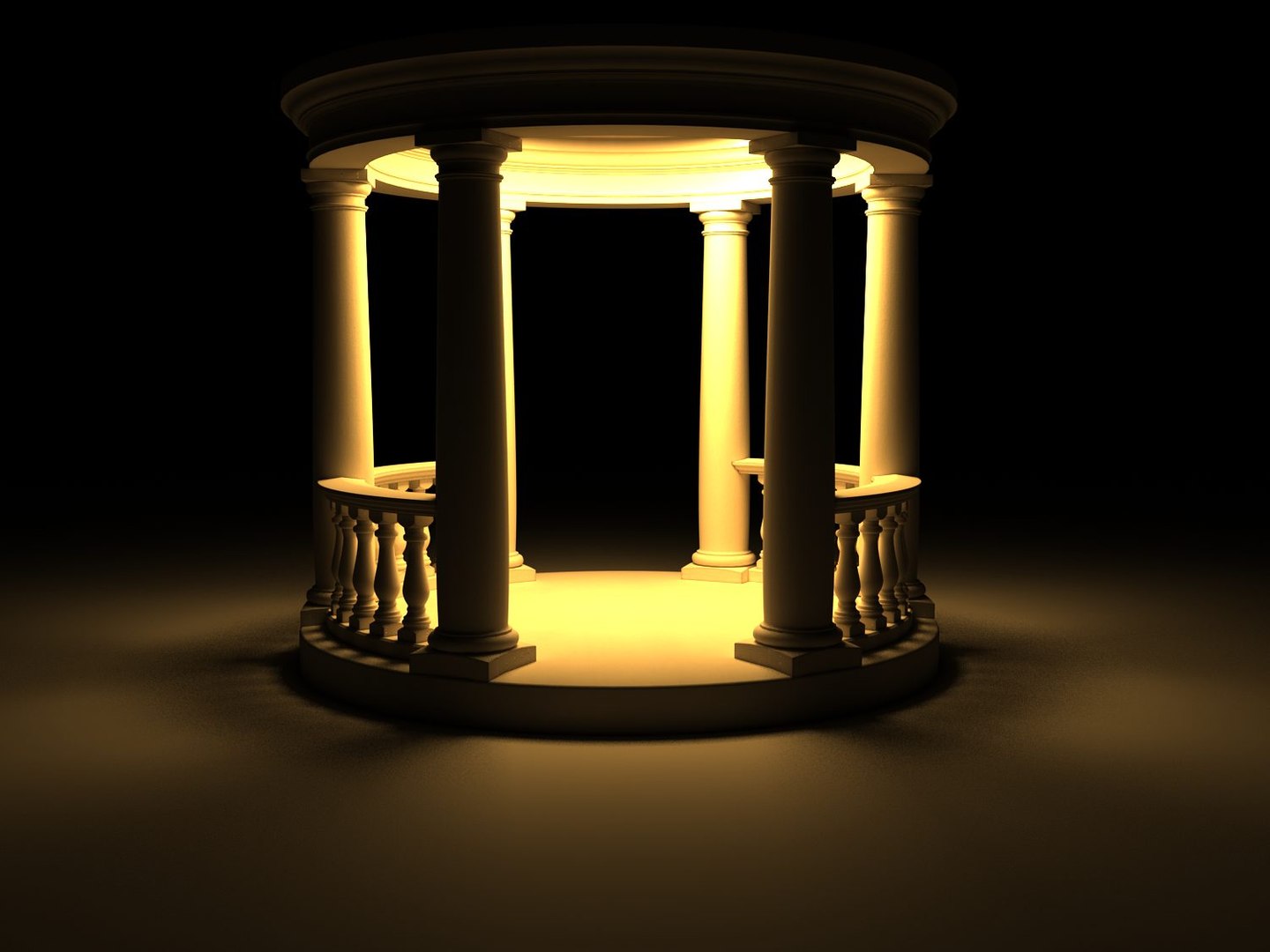 3d model of rotunda