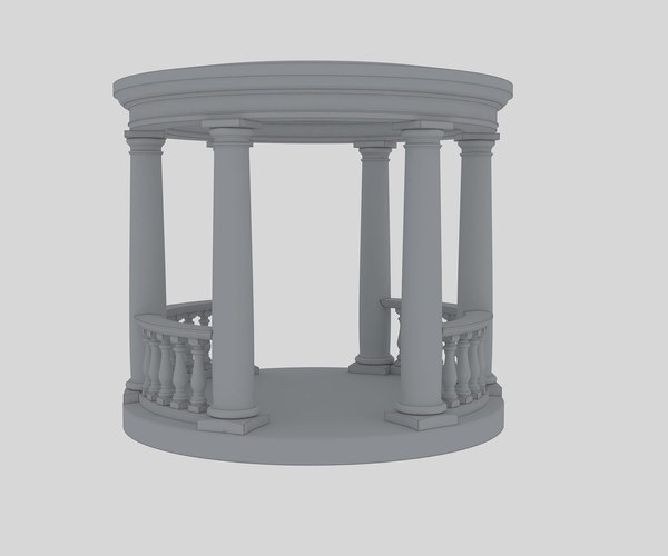 3d model of rotunda