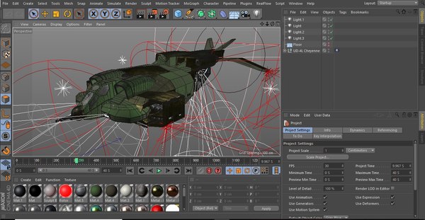modelo 3d UD-4L Cheyenne Dropship - TurboSquid 1309162