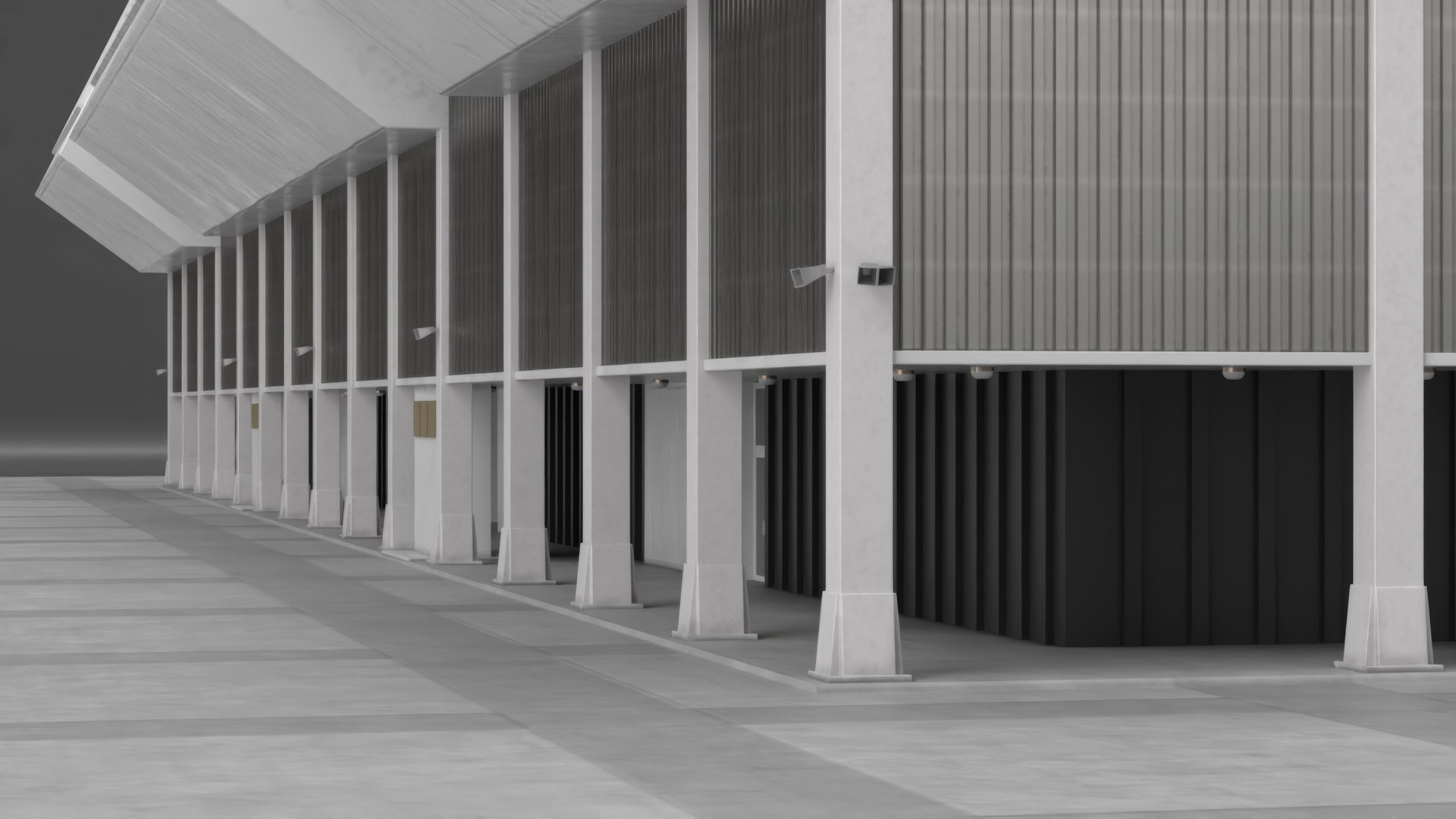 NASA Launch Control Center Building 3D - TurboSquid 2236679