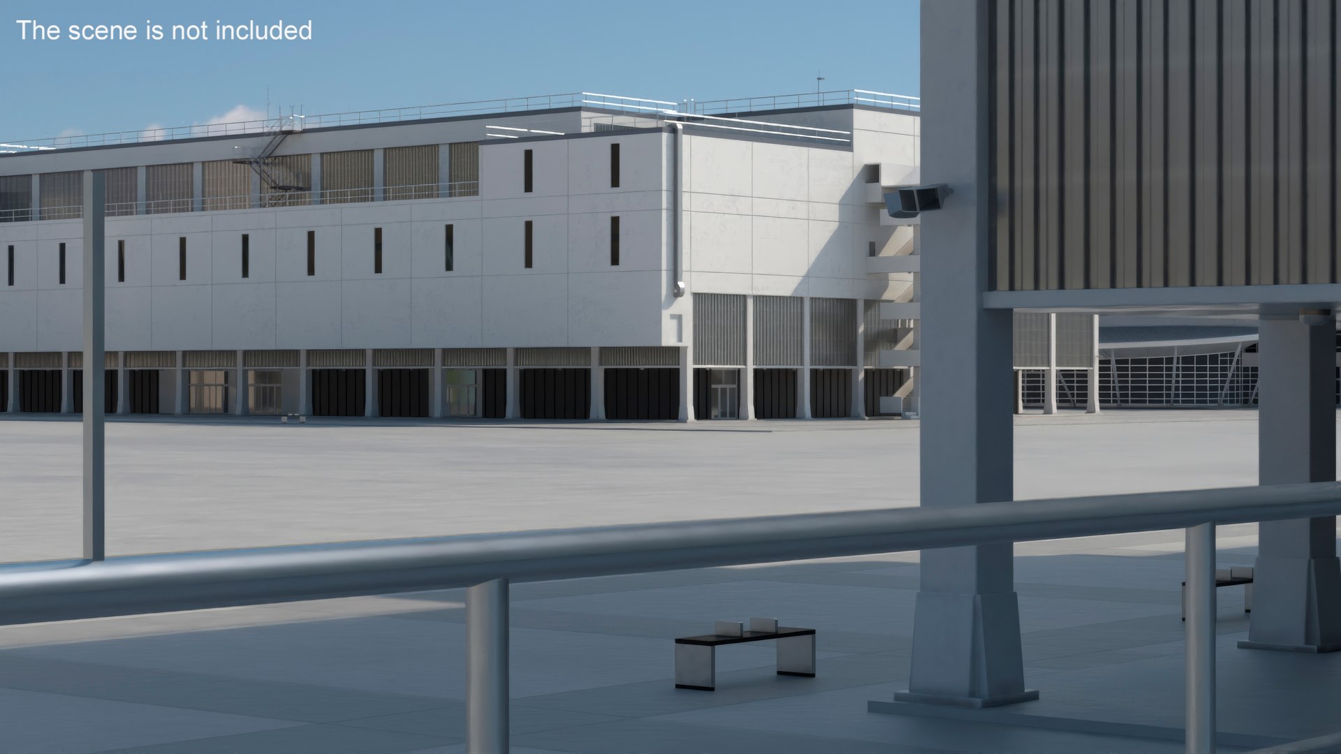 NASA Launch Control Center Building 3D - TurboSquid 2236679