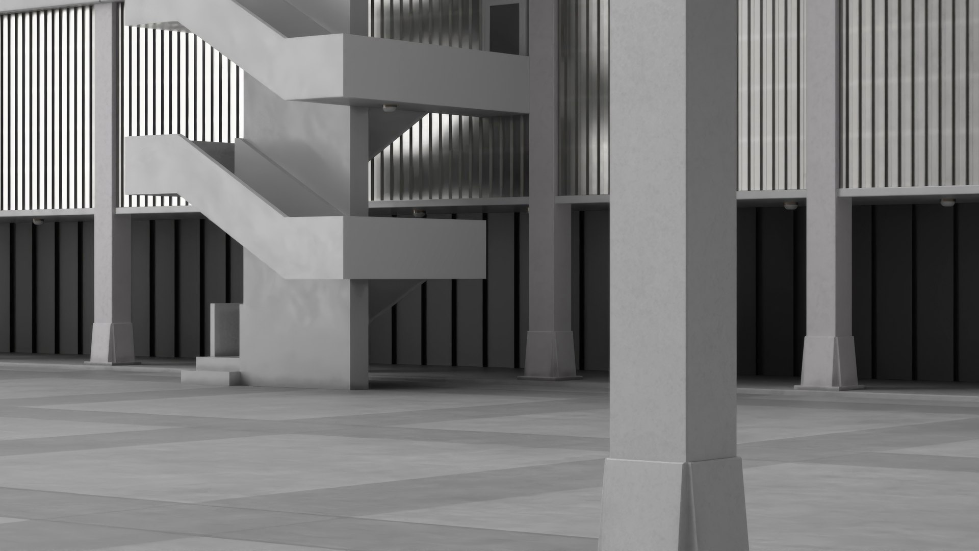 NASA Launch Control Center Building 3D - TurboSquid 2236679