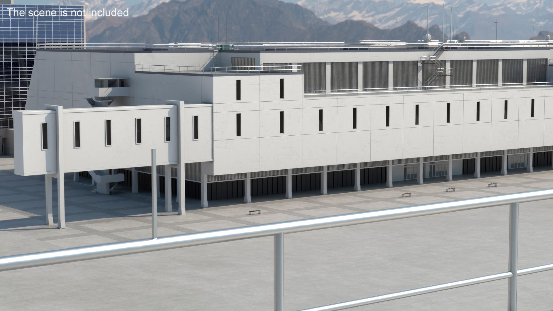 NASA Launch Control Center Building 3D - TurboSquid 2236679