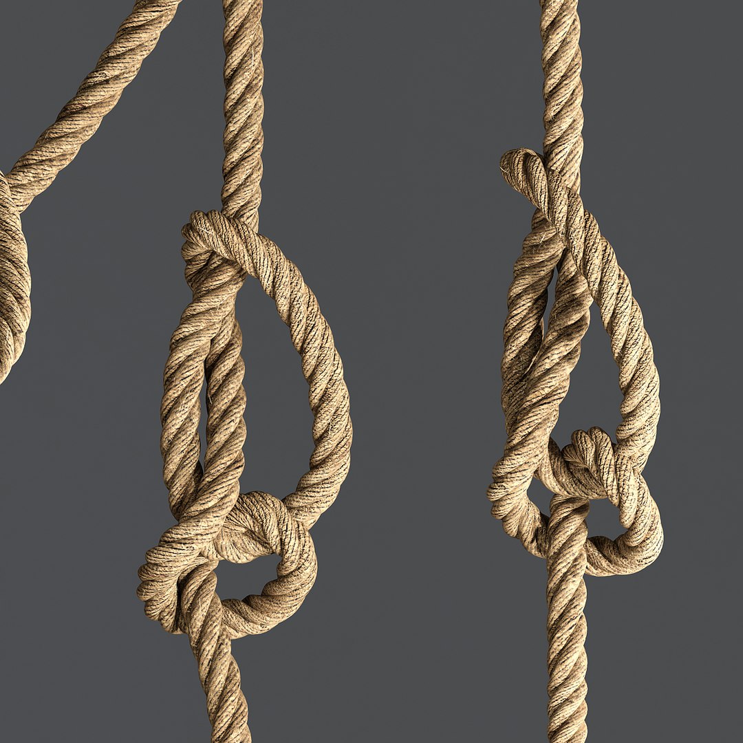 3d Chandelier Loft Rope