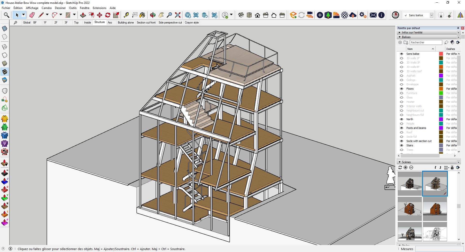 House and Atelier Bow Wow complete 3D model - TurboSquid 2021299