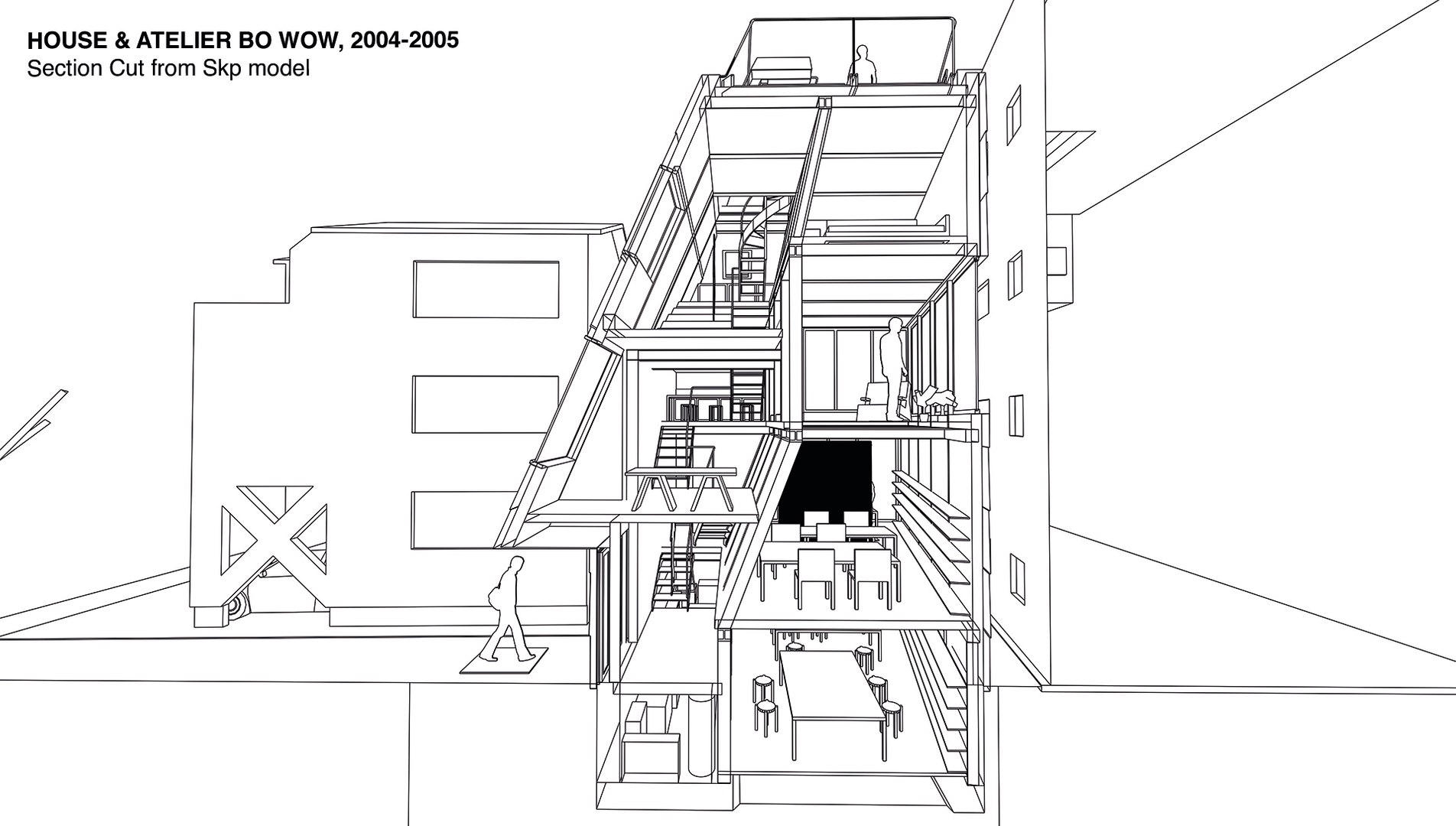 House And Atelier Bow Wow Complete 3D Model - TurboSquid 2021299