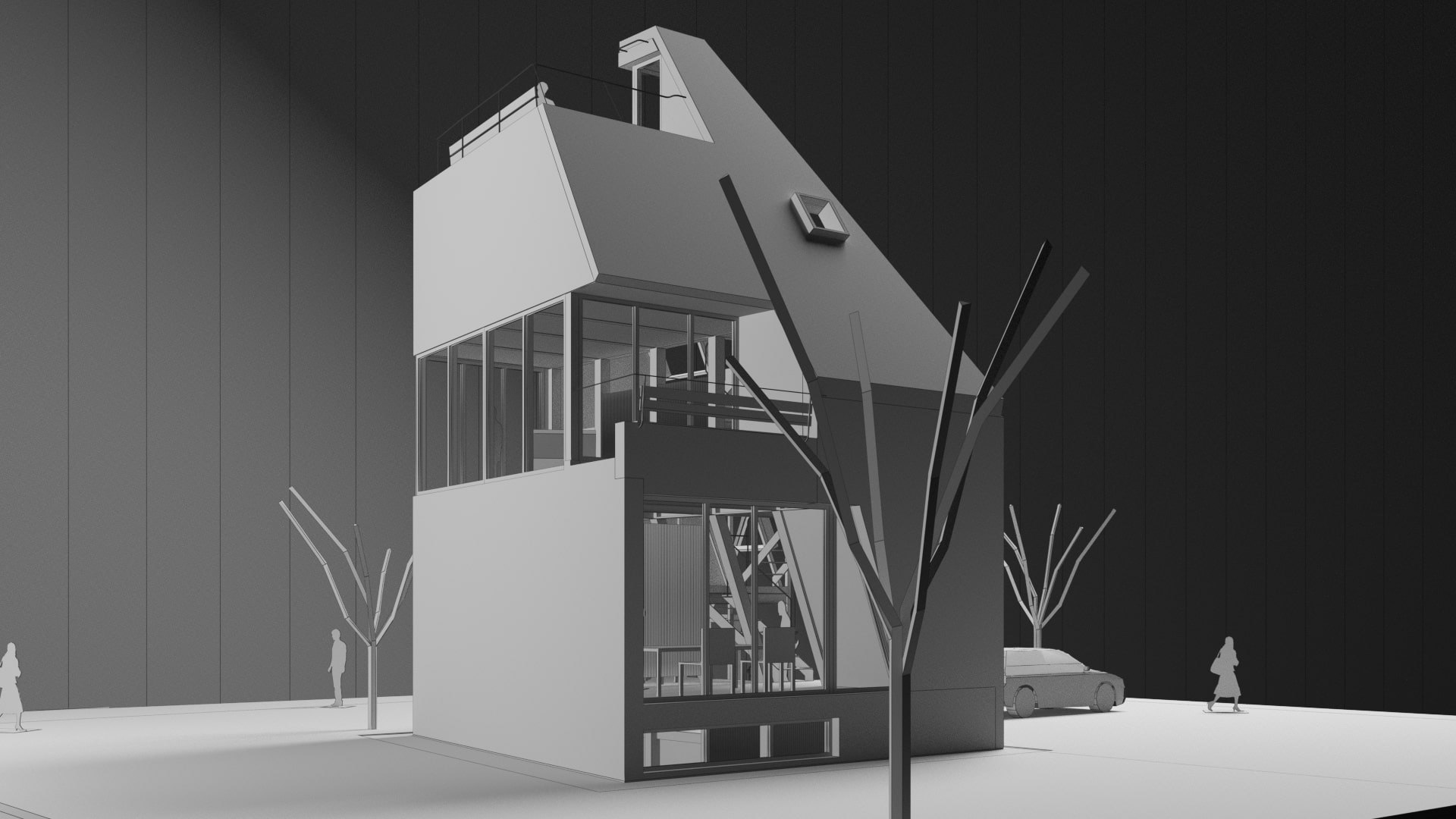 House And Atelier Bow Wow Complete 3D Model - TurboSquid 2021299