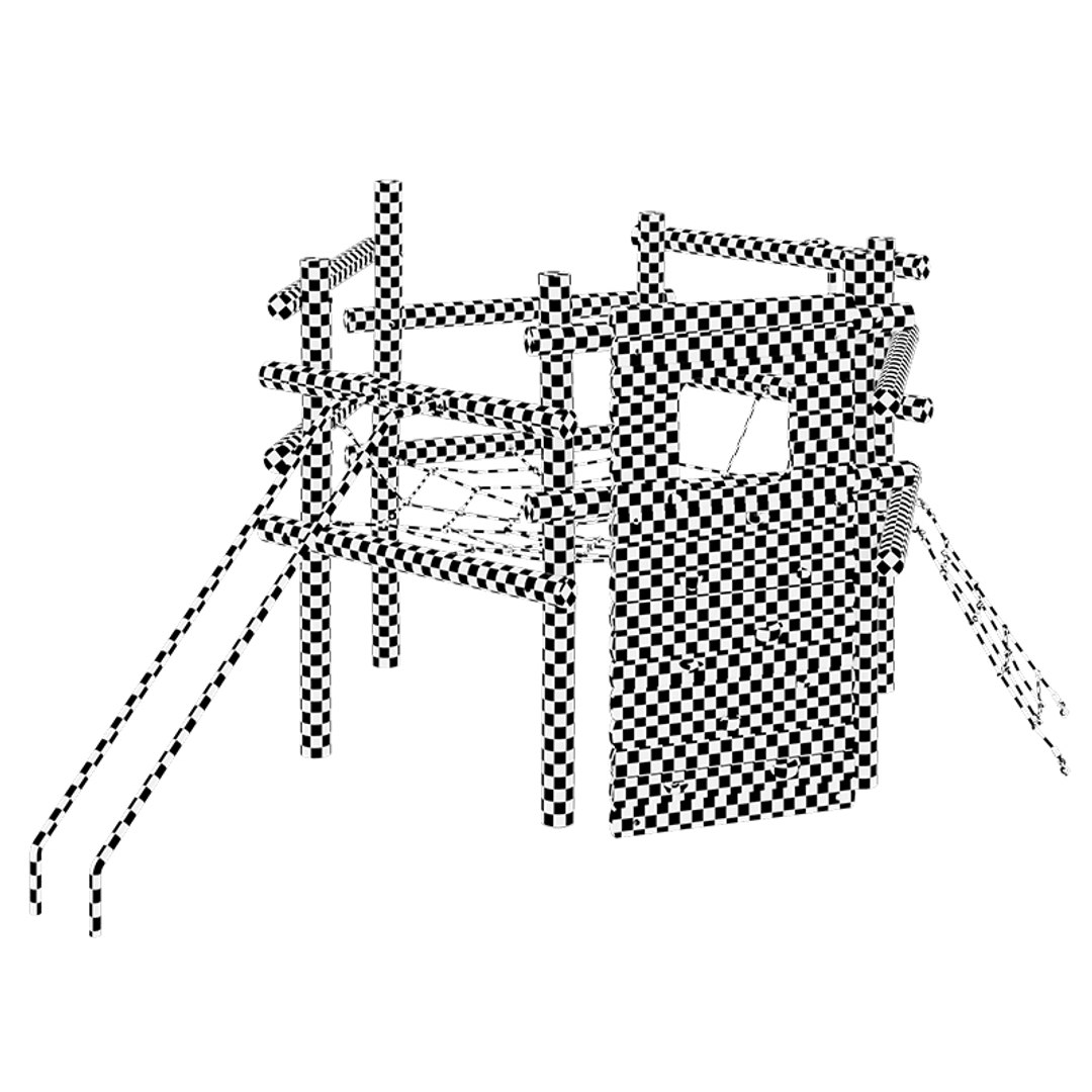 Childrens Climbing Frame Spiders Web 3D - TurboSquid 2344339