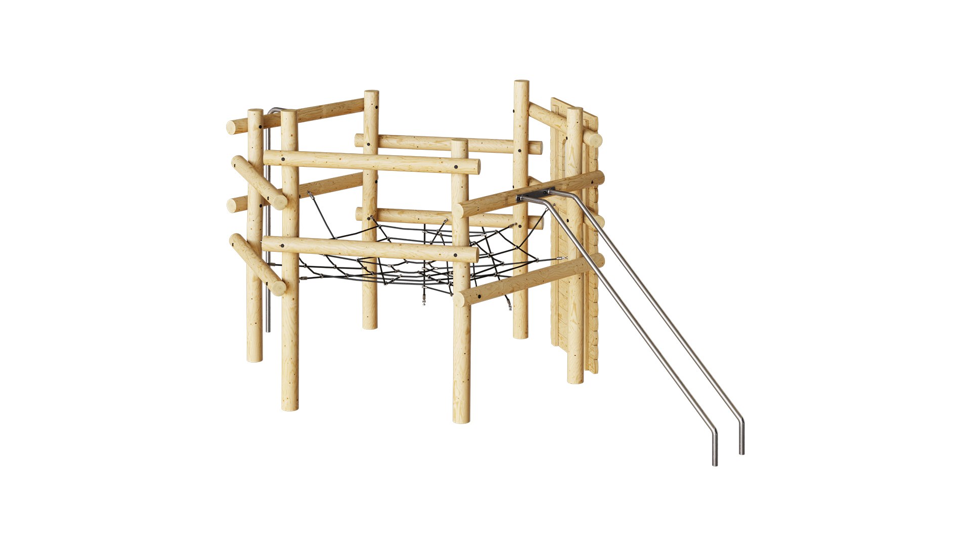 Childrens Climbing Frame Spiders Web 3D - TurboSquid 2344339