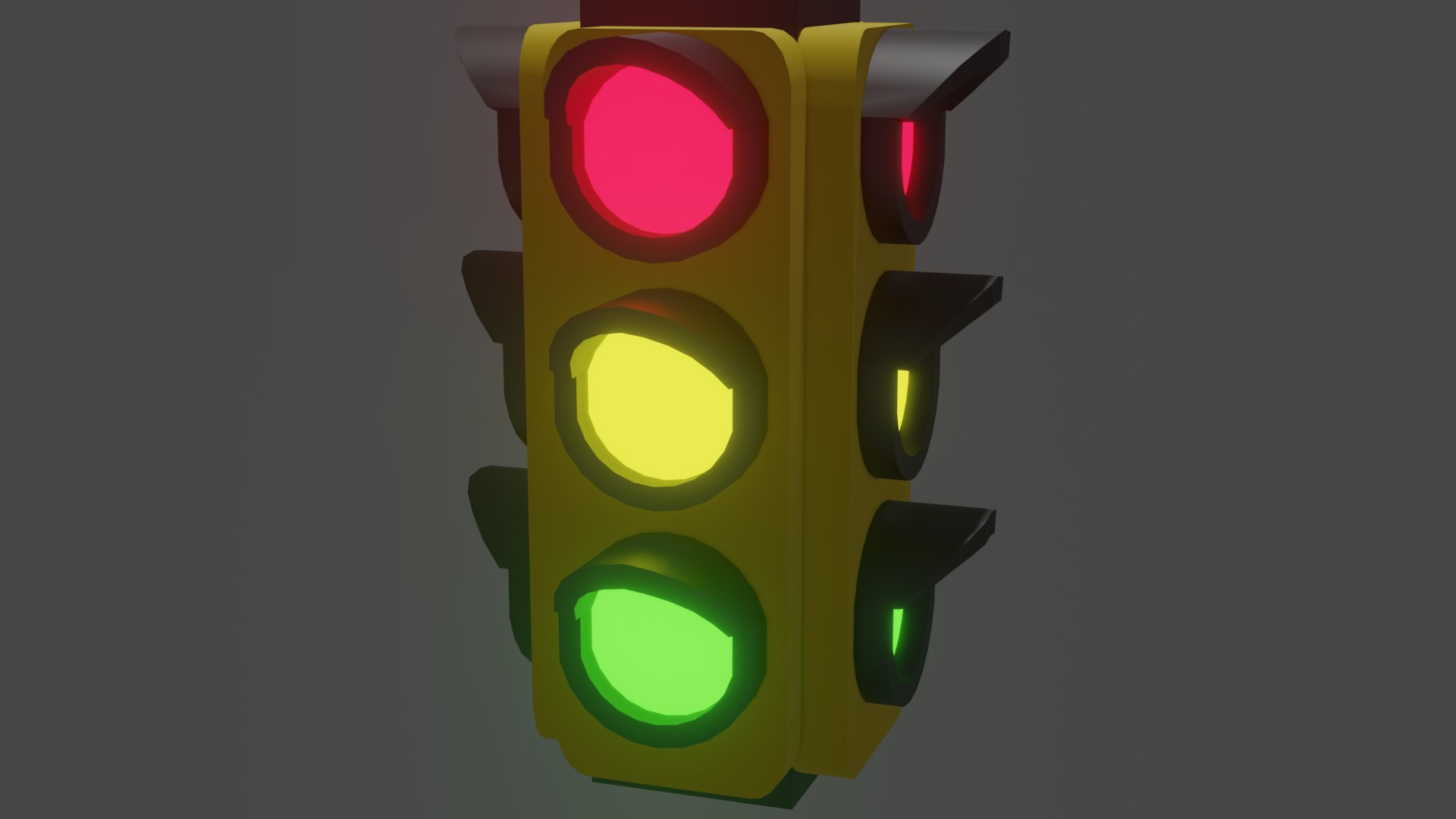 3D Basic Stoplights - TurboSquid 1956643