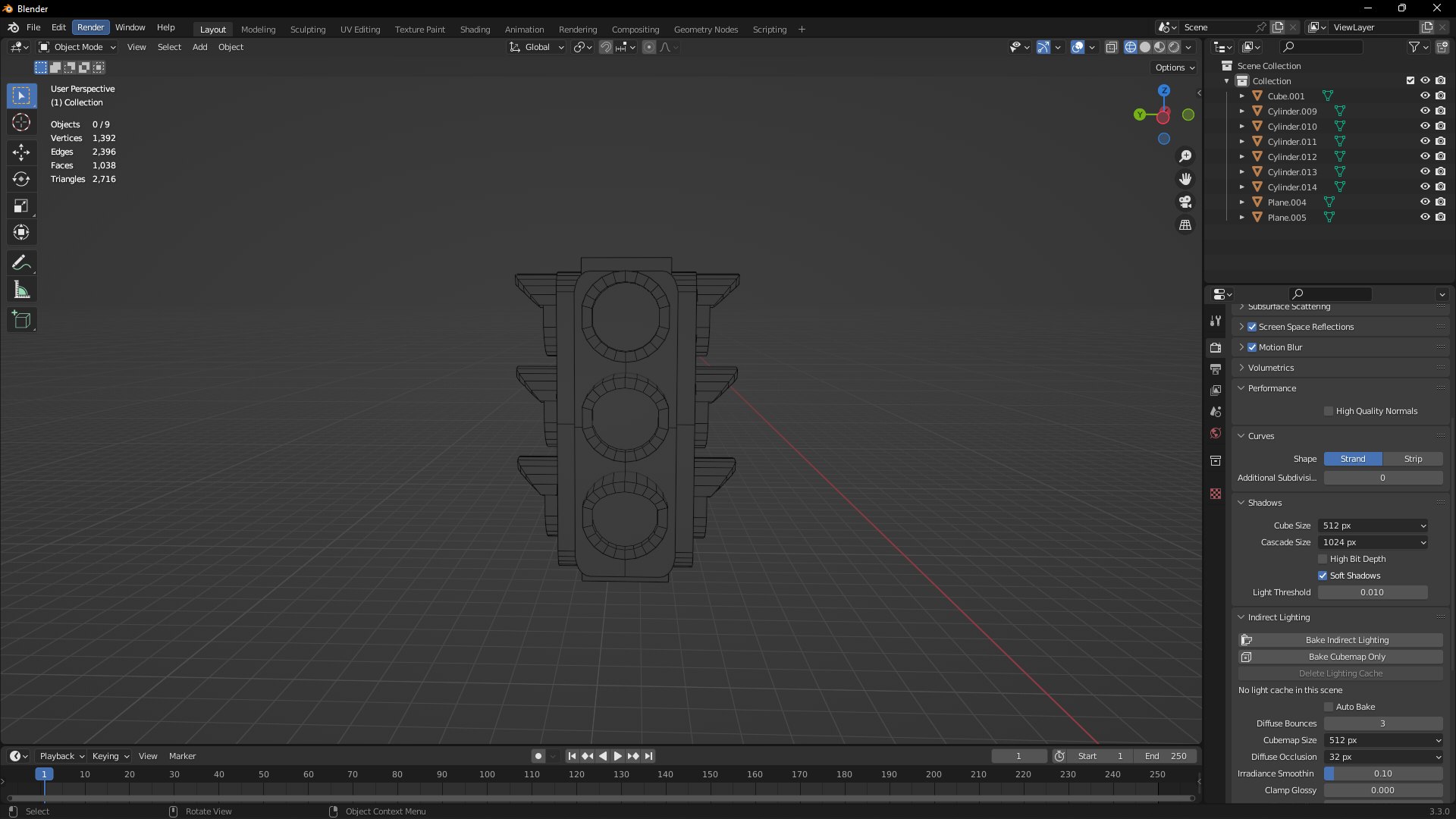 3D Basic Stoplights - TurboSquid 1956643