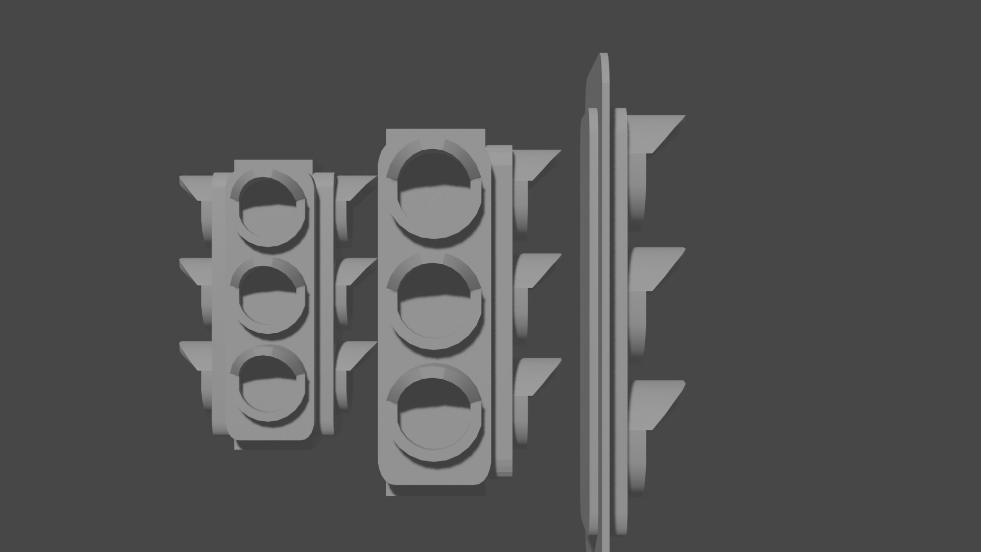 3D Basic Stoplights - TurboSquid 1956643