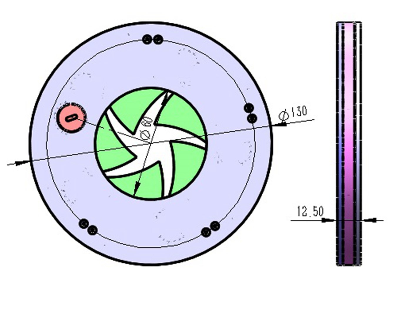 3DP5BLROD60A-mechanical shutter for 3d printing 3D model - TurboSquid ...