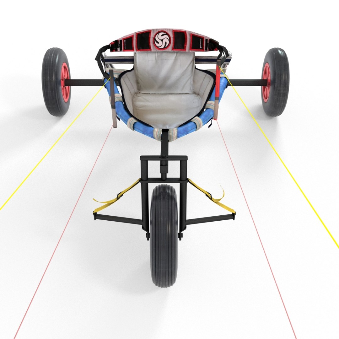 3d Model Kite Buggy