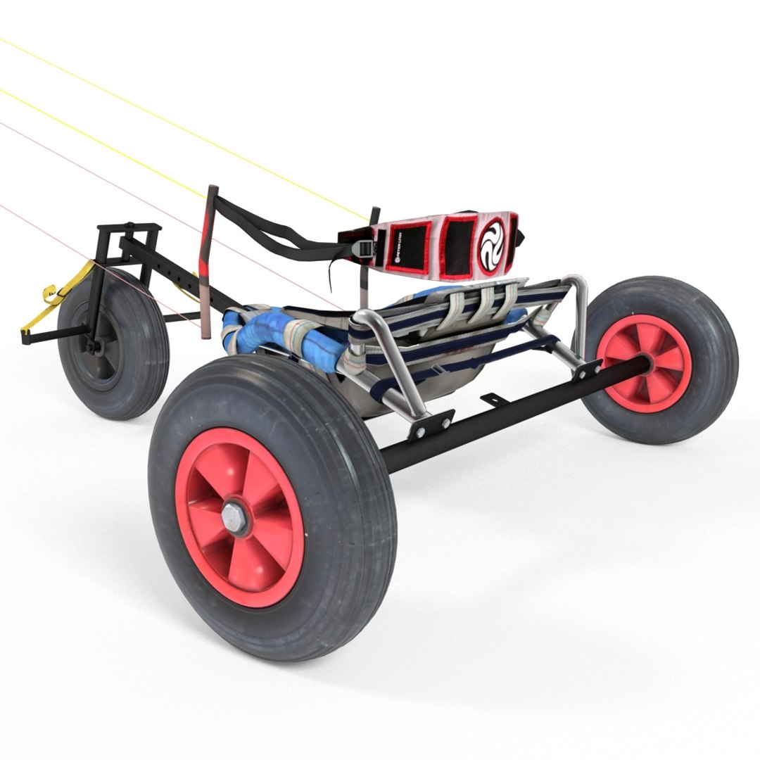 3d Model Kite Buggy