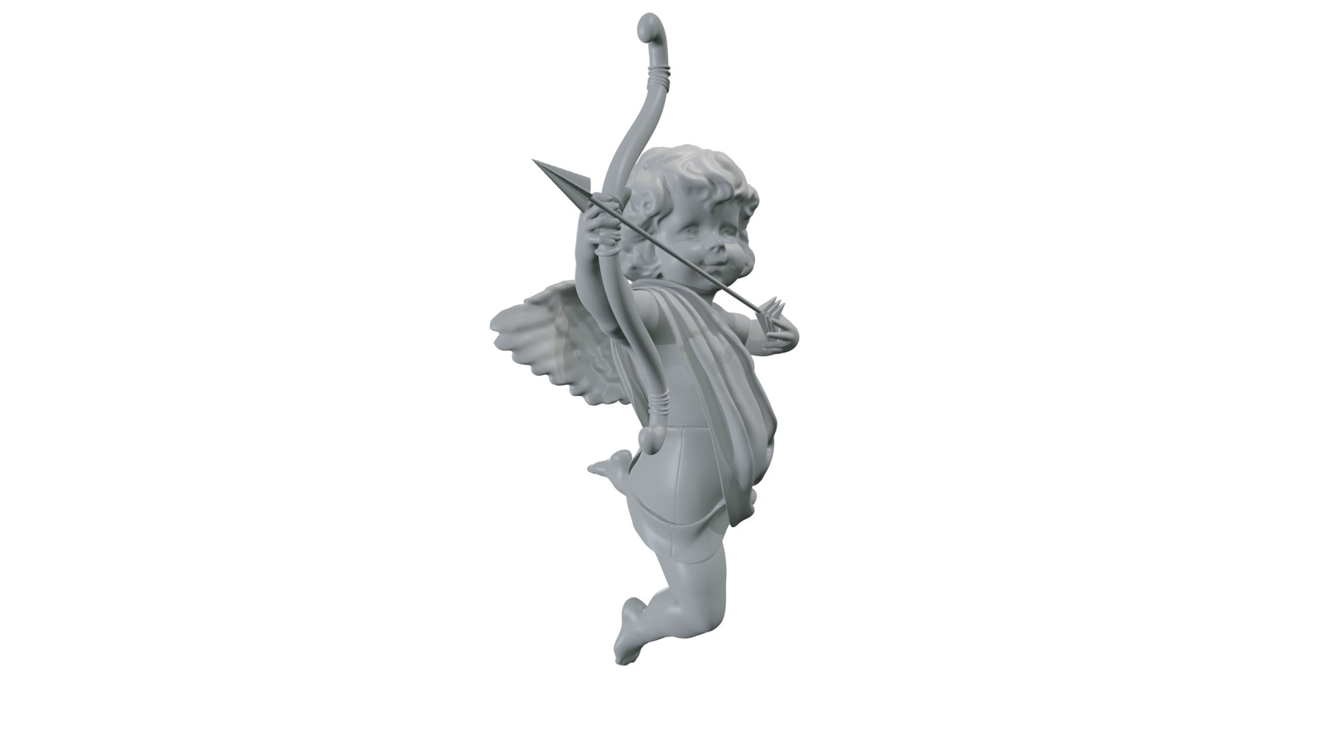 3D Cupid Angel High-poly Three 3D Models Model - TurboSquid 2340107