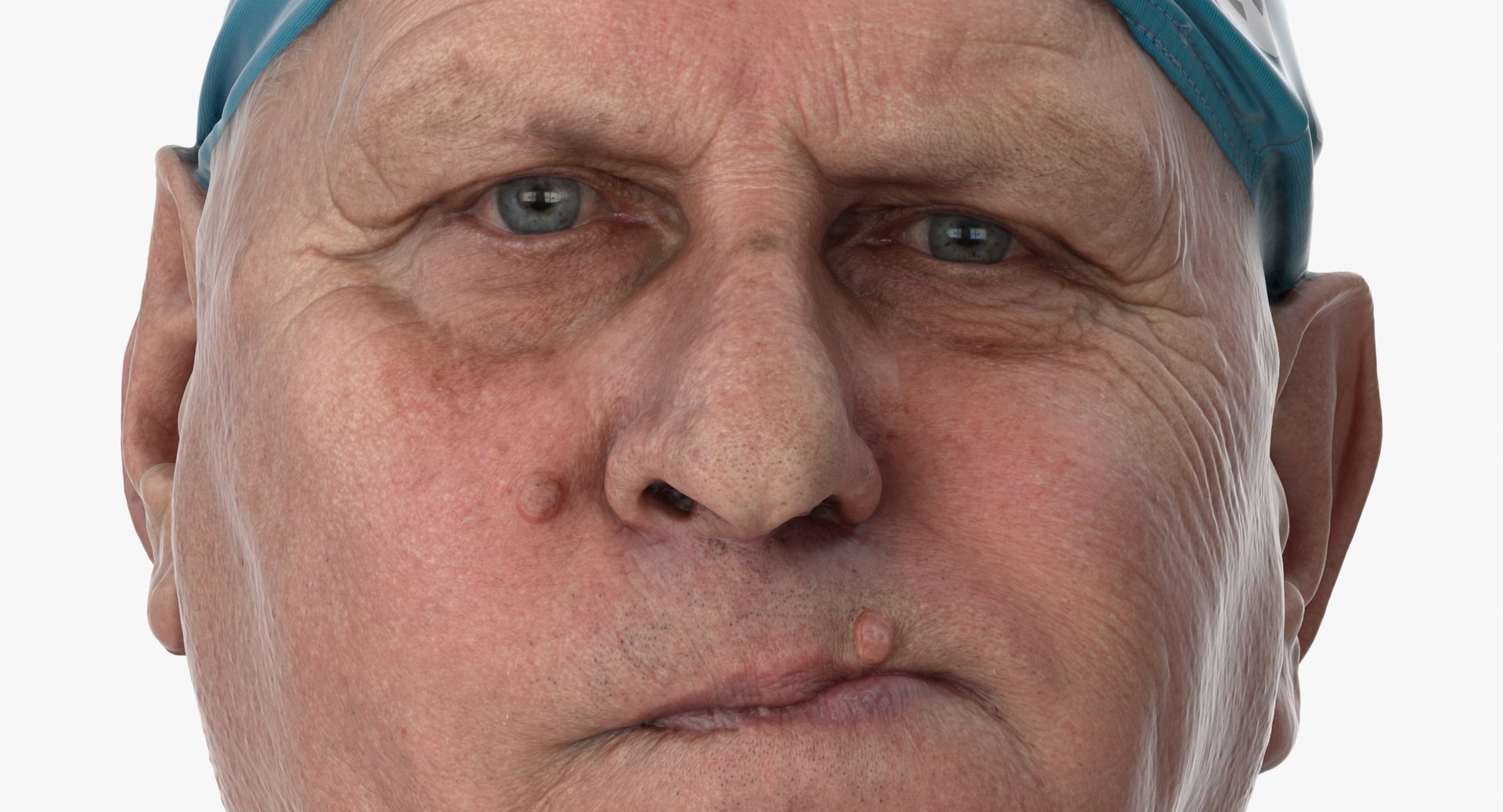 3D Homer Human Head Tongue Bulge Left AU36 Clean Scan - TurboSquid 1748816