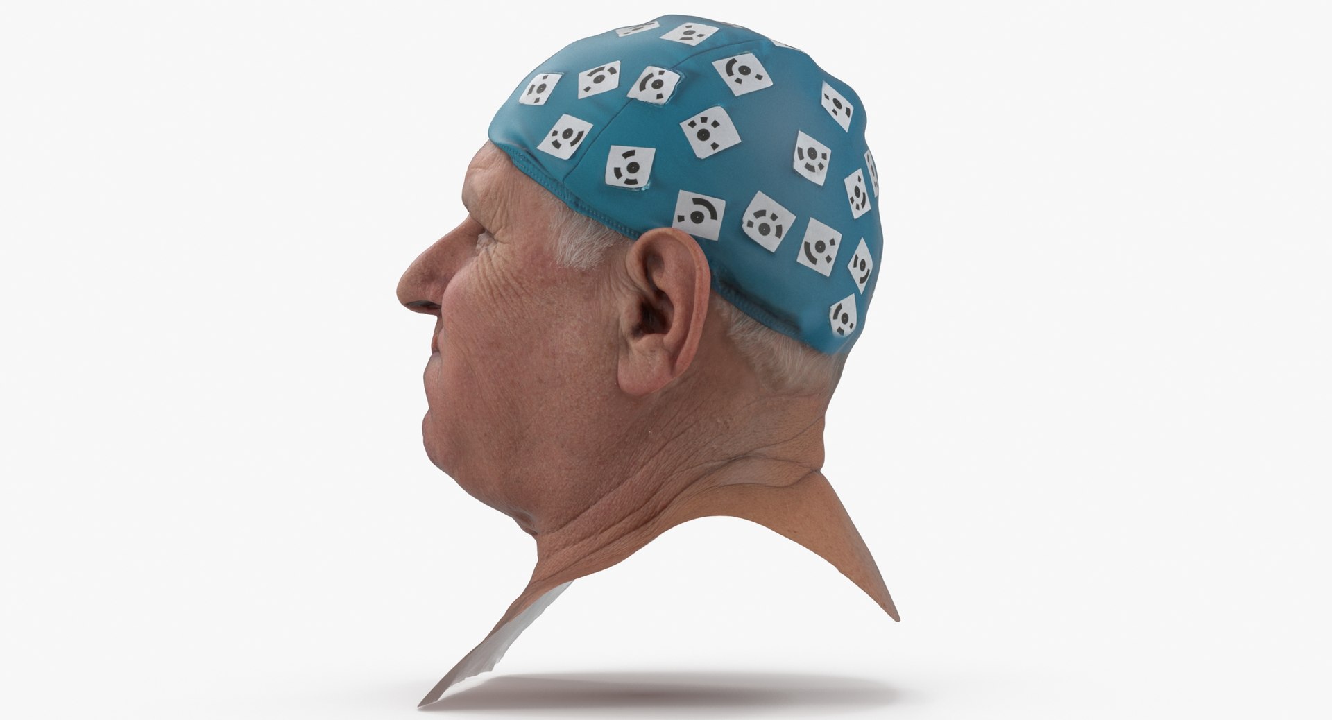 3D Homer Human Head Tongue Bulge Left AU36 Clean Scan - TurboSquid 1748816