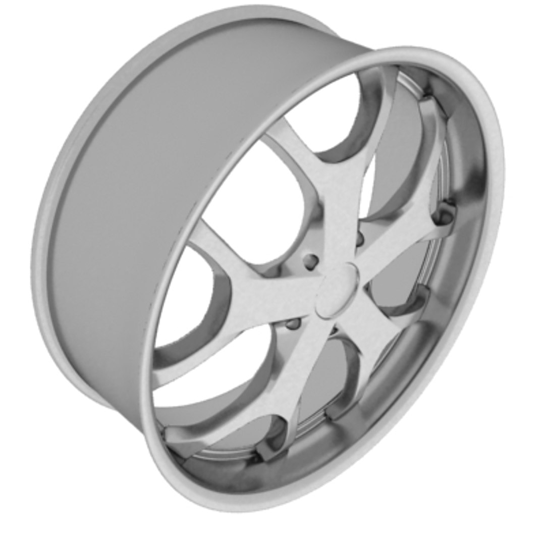 3d wheel rim model