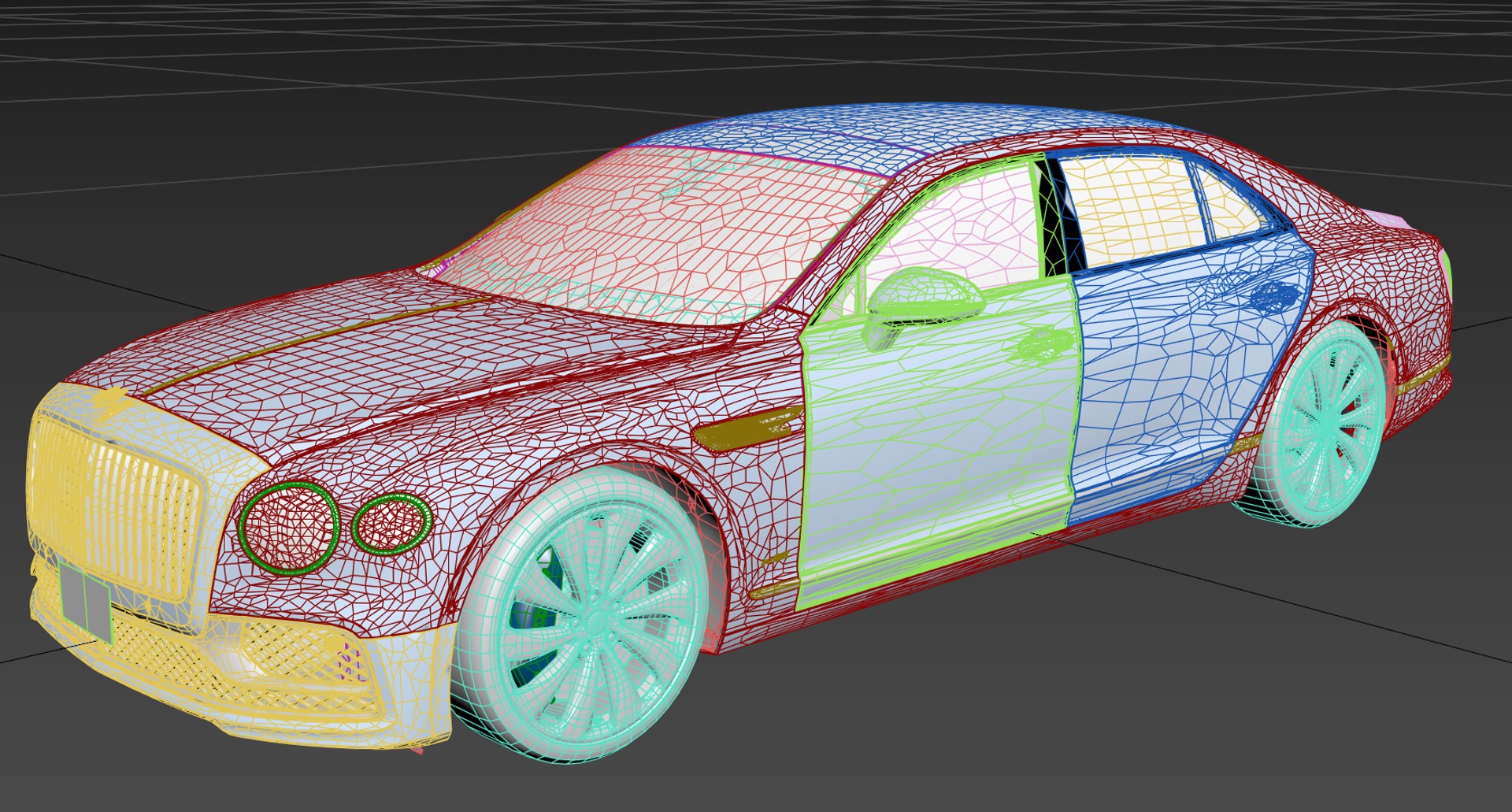 3D Model Bentley Flying Spur 2020 - TurboSquid 1611901