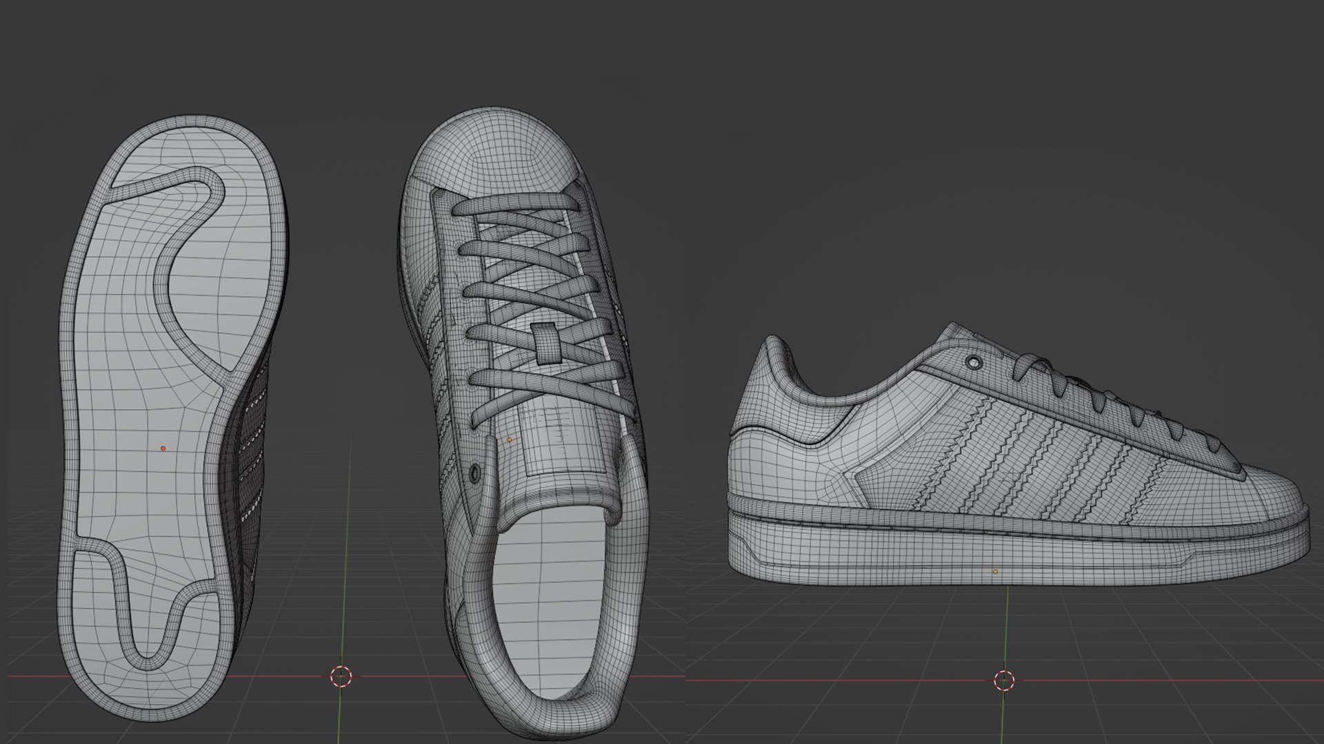 3D SuperS Sneakers Model - TurboSquid 2209616