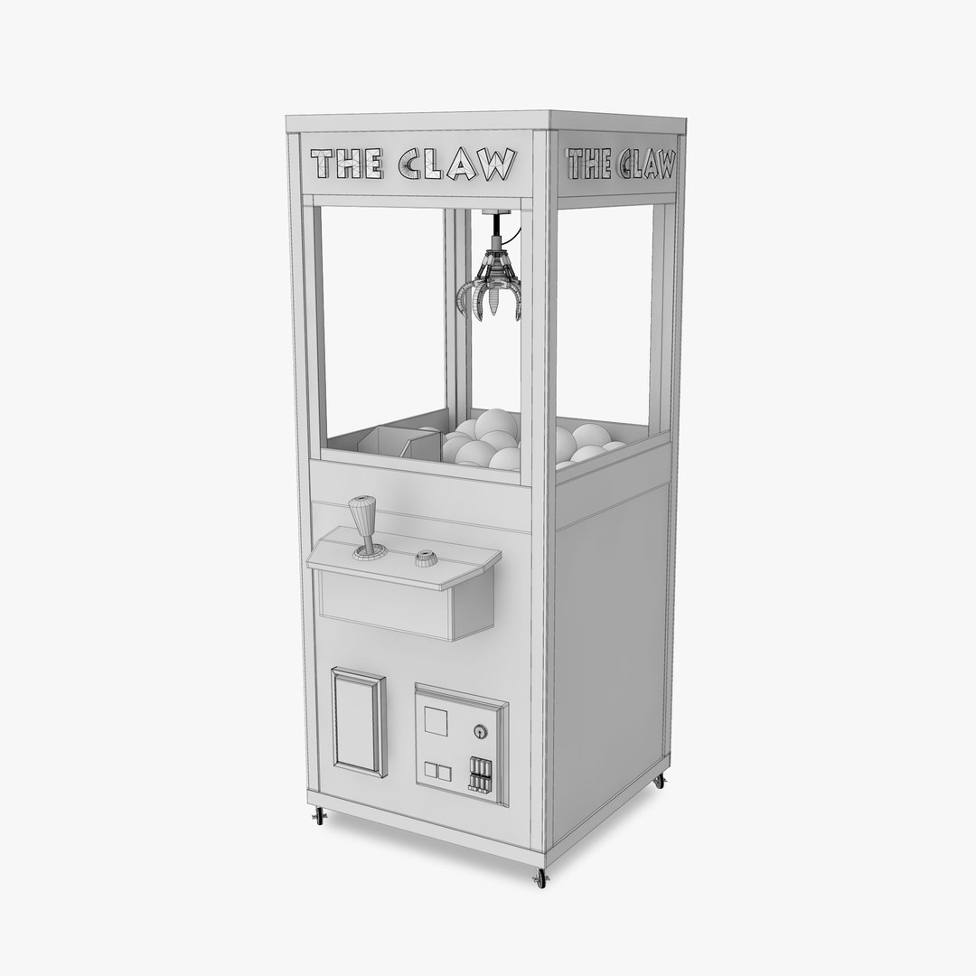 Arcade Claw Model - TurboSquid 1178641