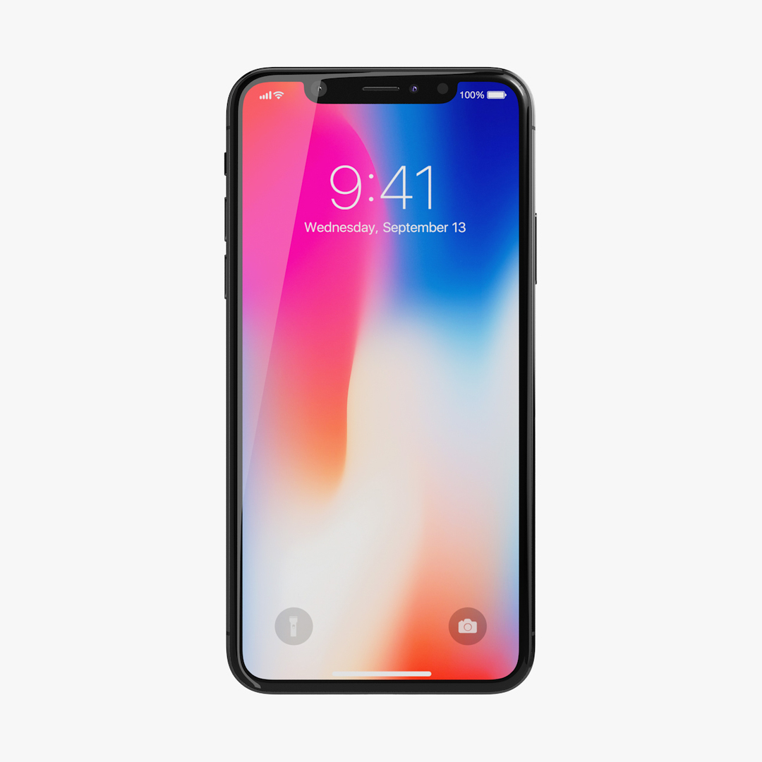 3D Realistic Apple Iphone X Model - TurboSquid 1202800