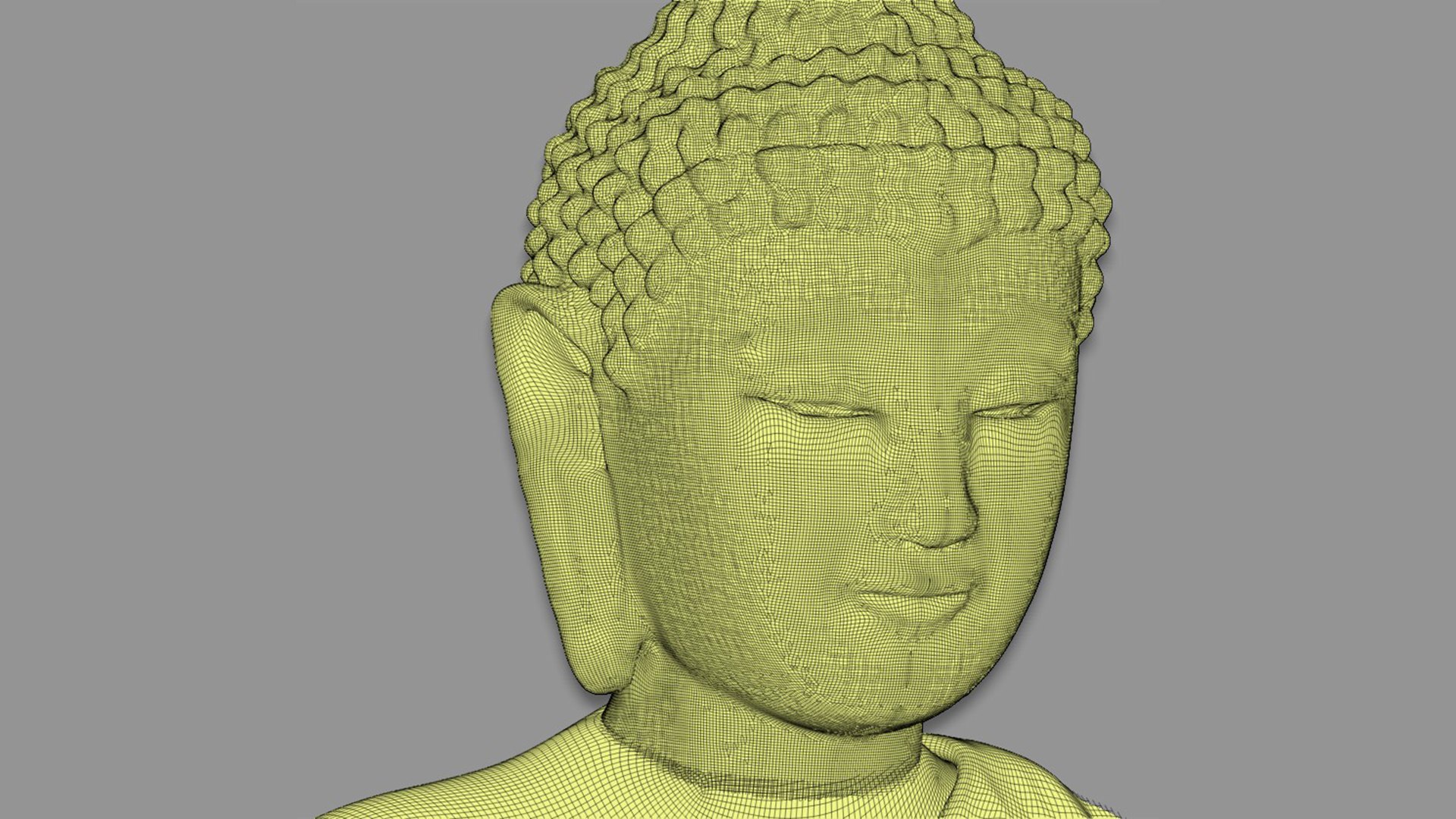 Asian Buddha Sit Action 3 3D Model - TurboSquid 2309821