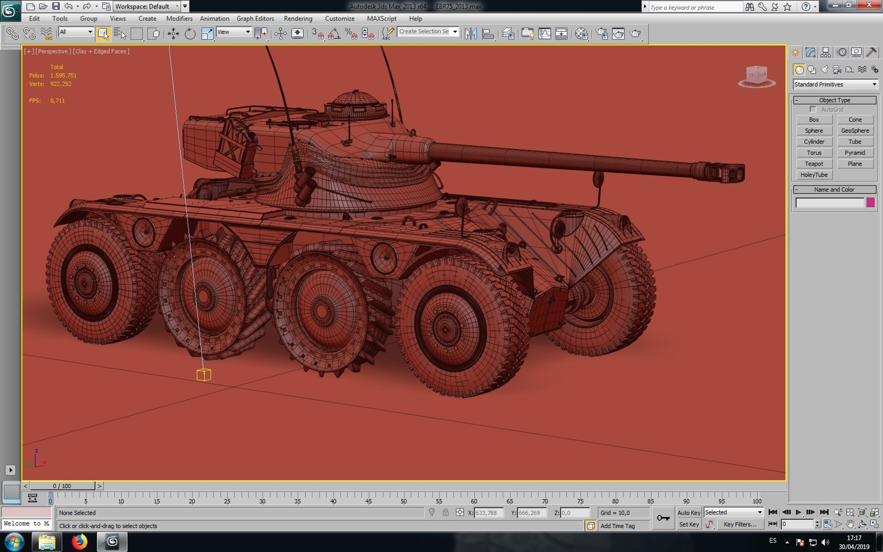 3D Ebr Panhard Tank Vehicles - TurboSquid 1403623