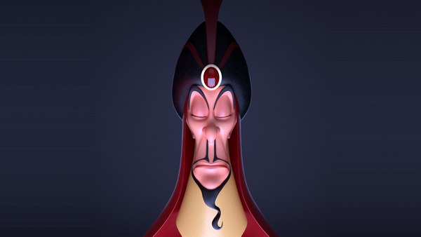 3D модель Джафар 3D бюст анимированныйтекстурированный - TurboSquid 2183170
