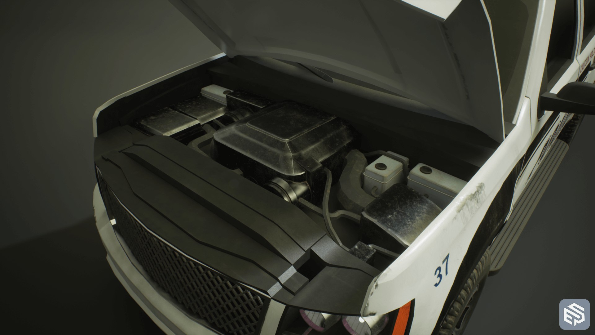 Police Vehicle Modular Model - TurboSquid 2077828