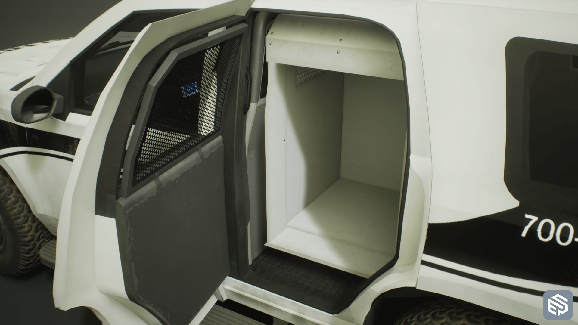 Police Vehicle Modular Model - TurboSquid 2077828