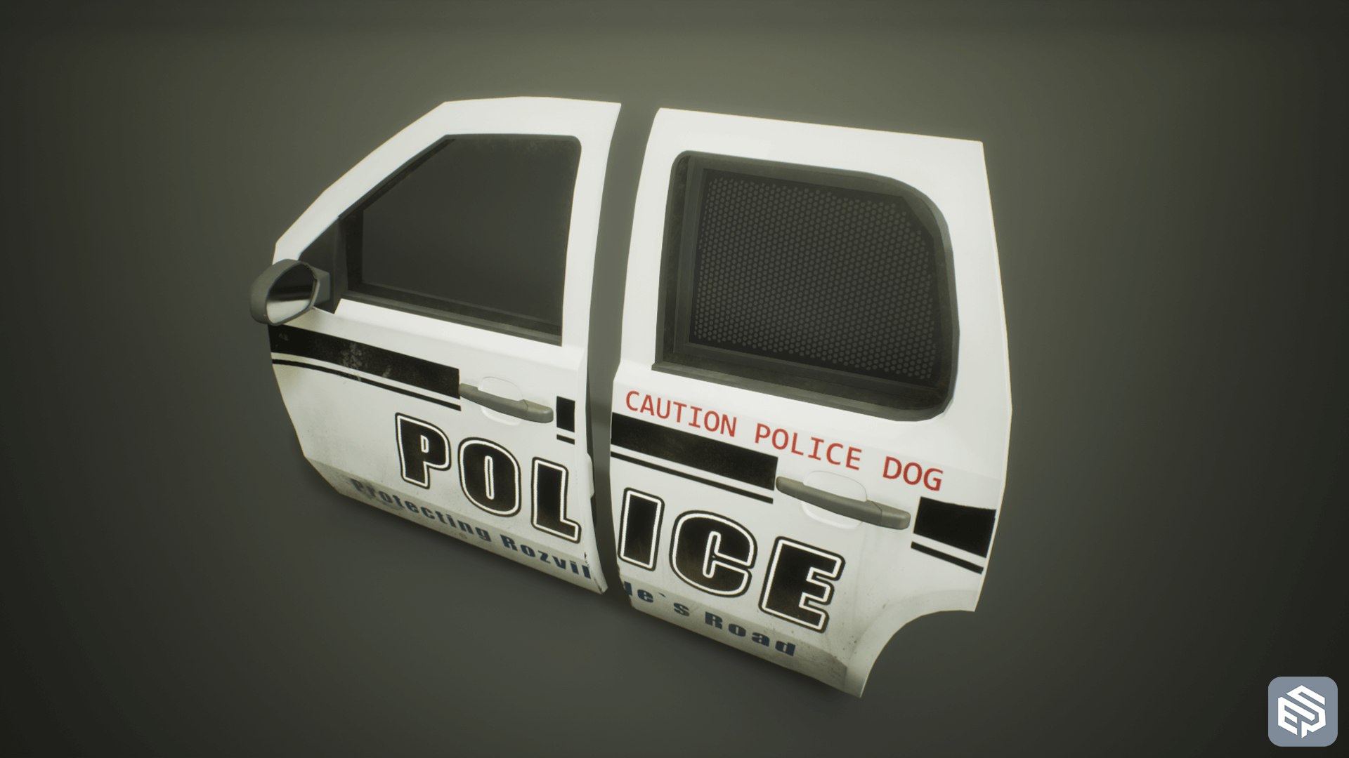 Police Vehicle Modular Model - TurboSquid 2077828