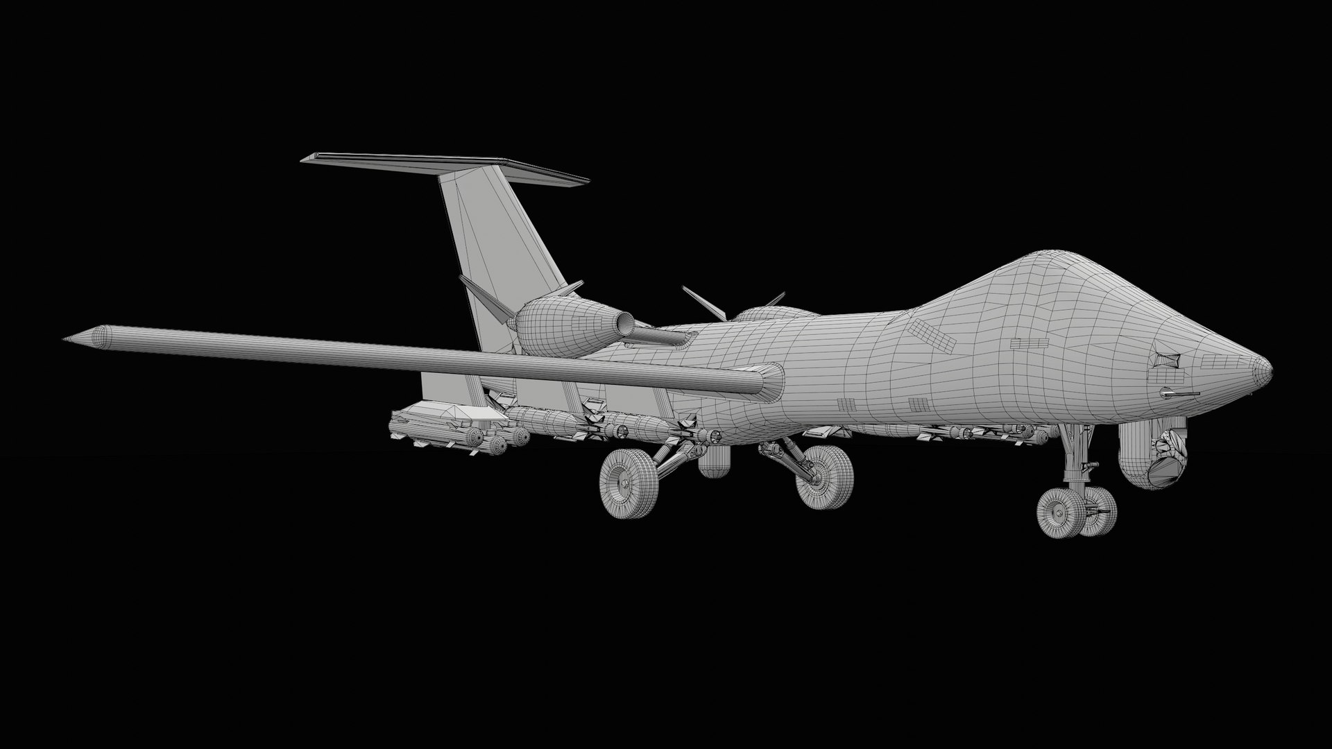 BAE Systems Mantis UAV 3D Model - TurboSquid 2296544