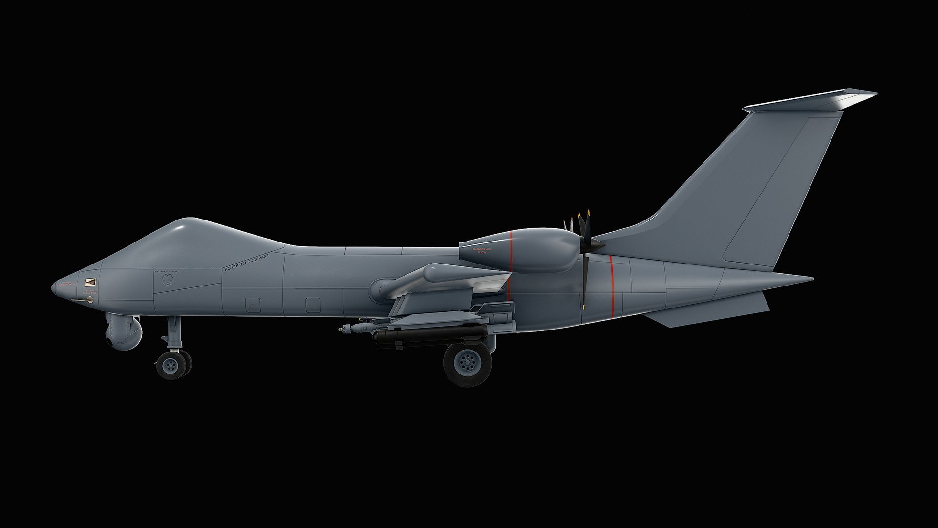 BAE Systems Mantis UAV 3D Model - TurboSquid 2296544