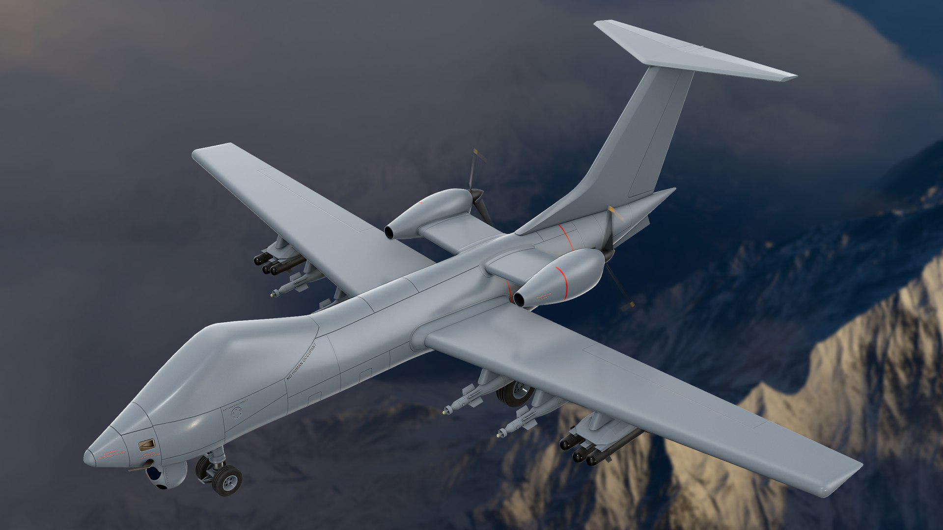 BAE Systems Mantis UAV 3D Model - TurboSquid 2296544
