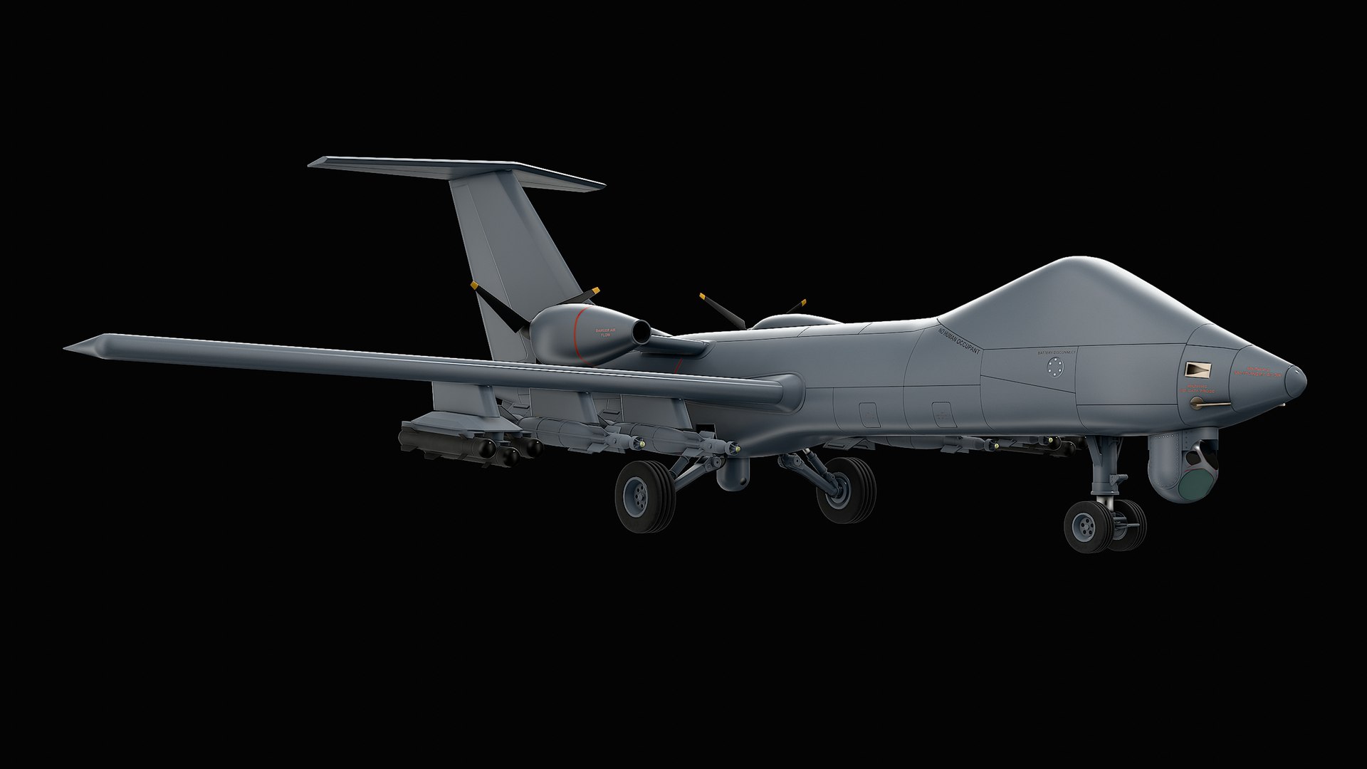 BAE Systems Mantis UAV 3D Model - TurboSquid 2296544