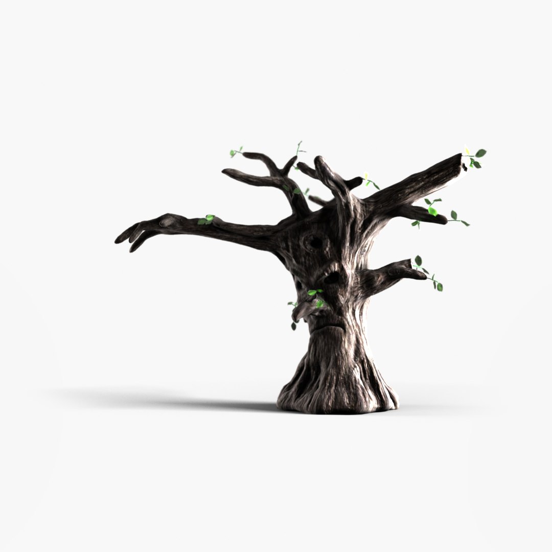 3d model fairy tail tree