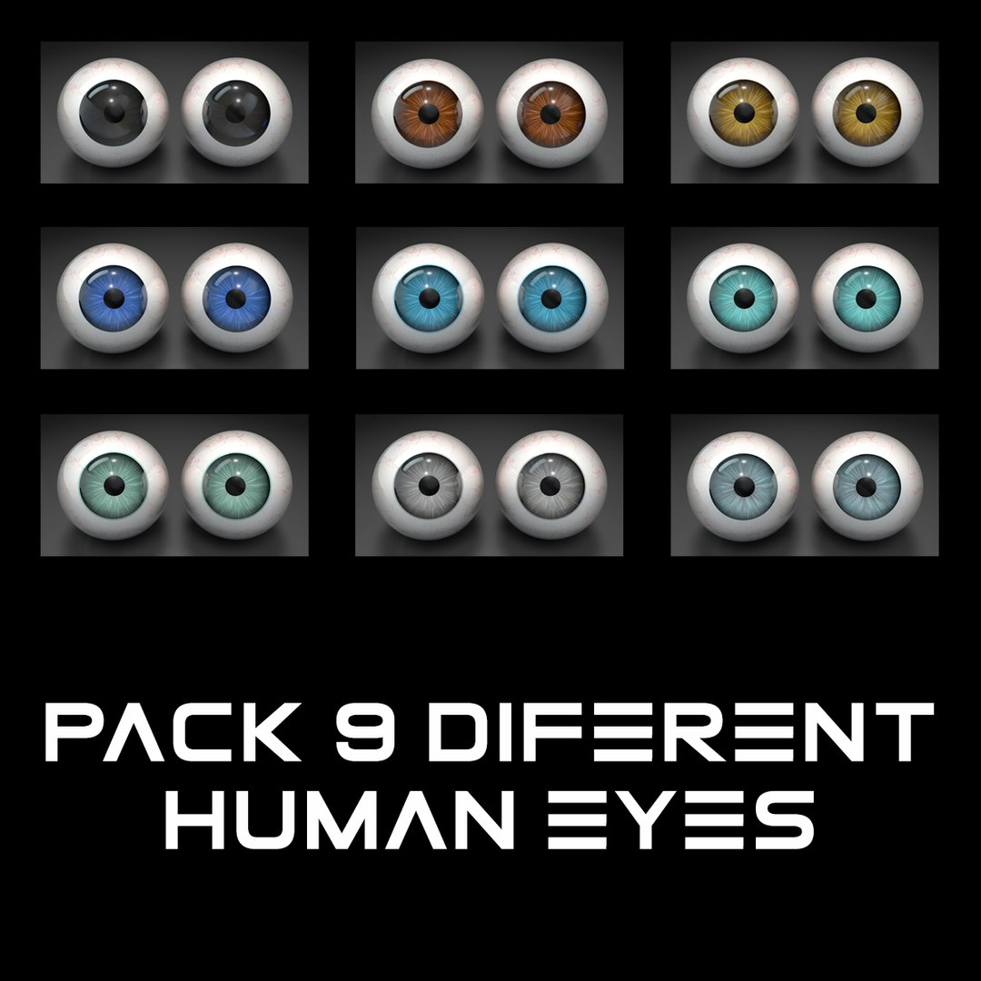 3ds Human Eyes