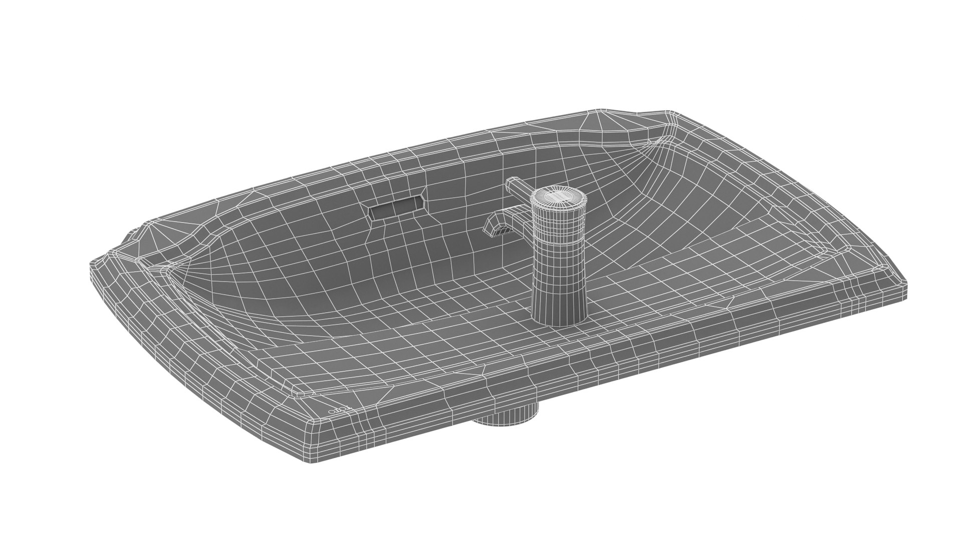 3D Model Toto Lavatory - TurboSquid 1578886