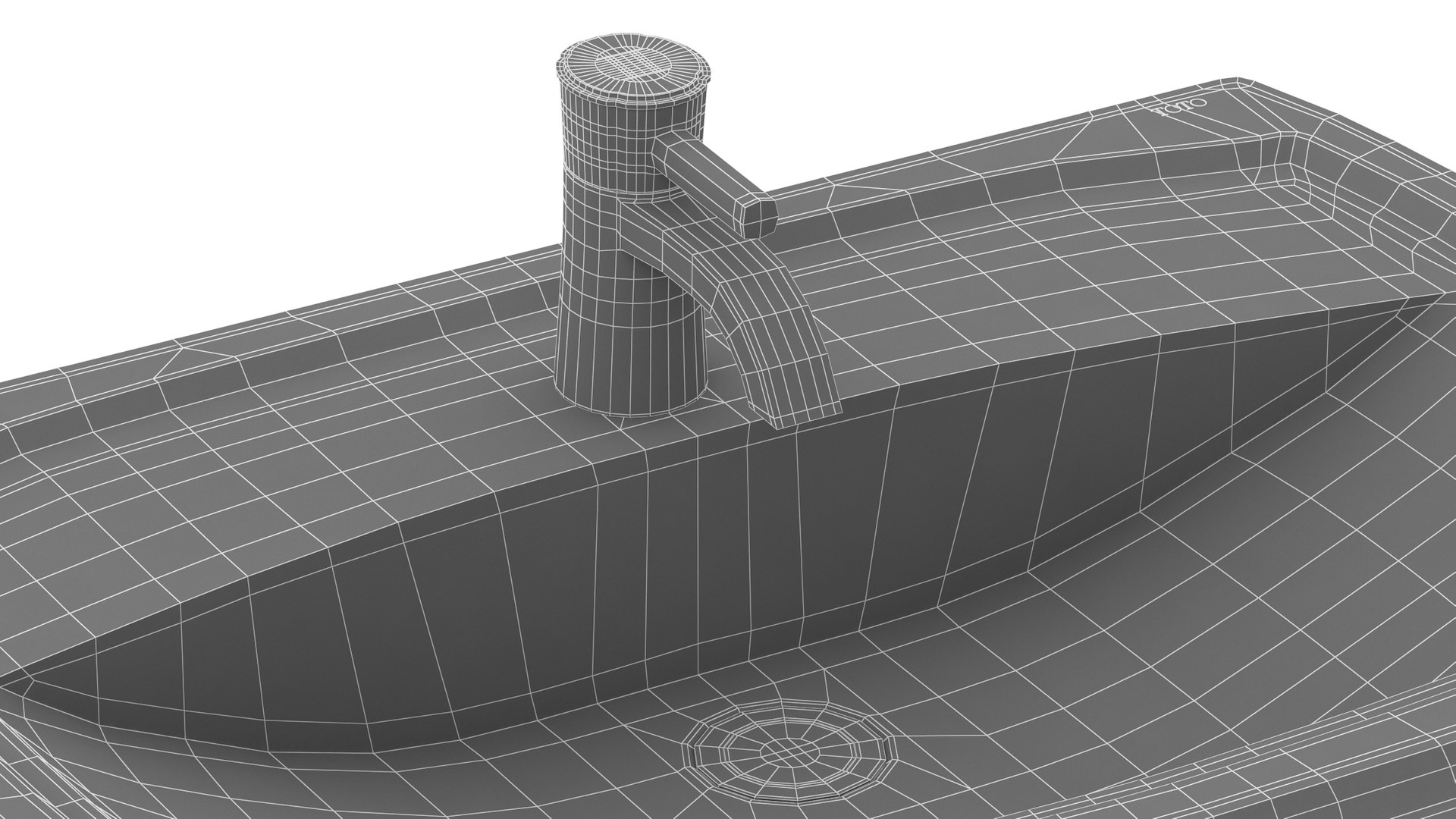 3D Model Toto Lavatory - TurboSquid 1578886