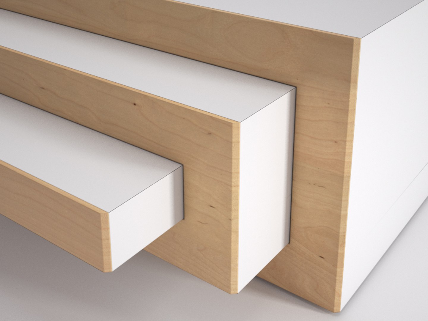 3d Rek Coffee Table Model