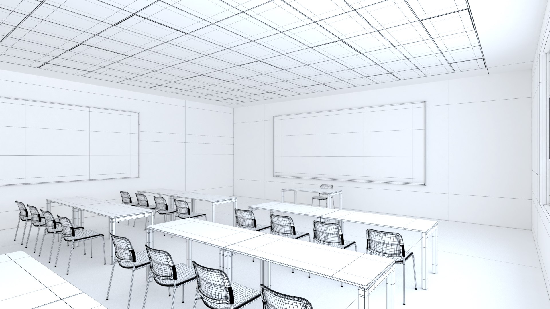 Classroom 02 3D - TurboSquid 2131154