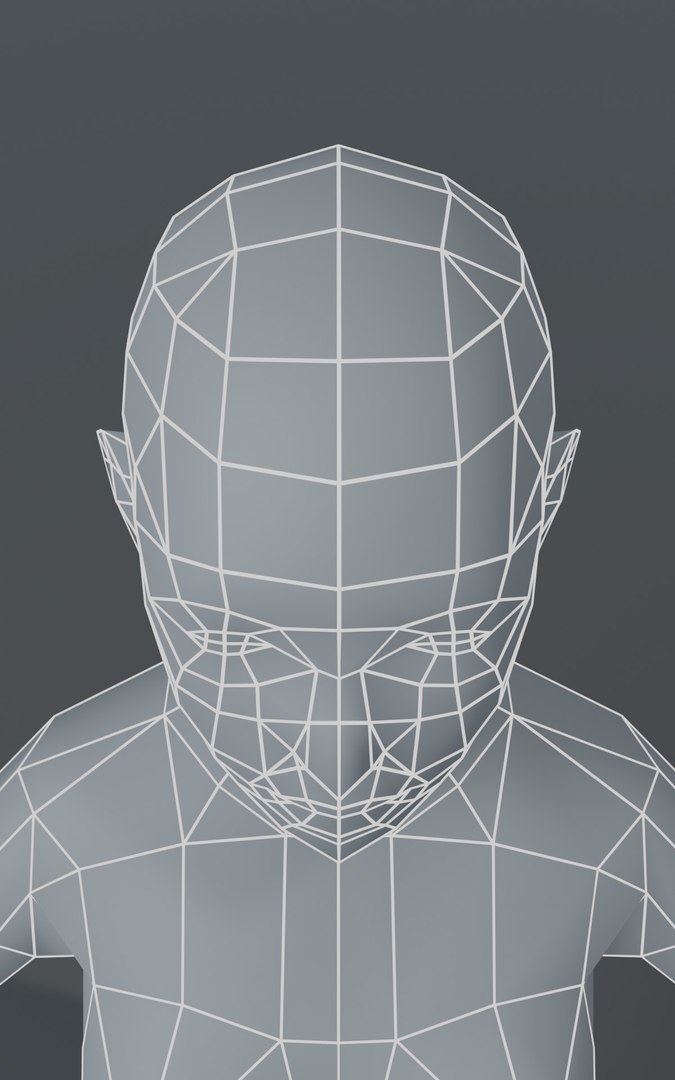 3D Female Body Base Mesh Model - TurboSquid 1650305