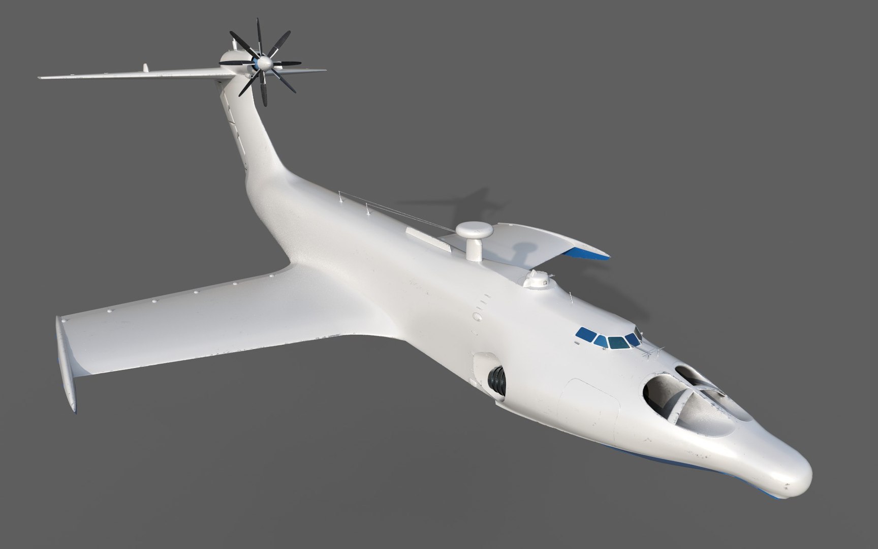 Ekranoplan A-90 Orlyonok 3D Model - TurboSquid 2431688