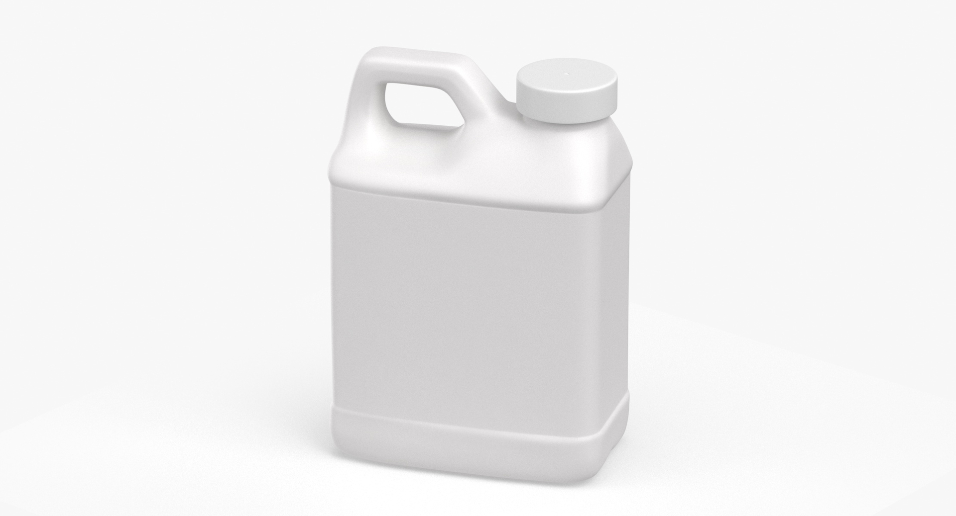 Plastic F Style Bottle 8oz With Smooth Plastic Cap 01 3D - TurboSquid ...