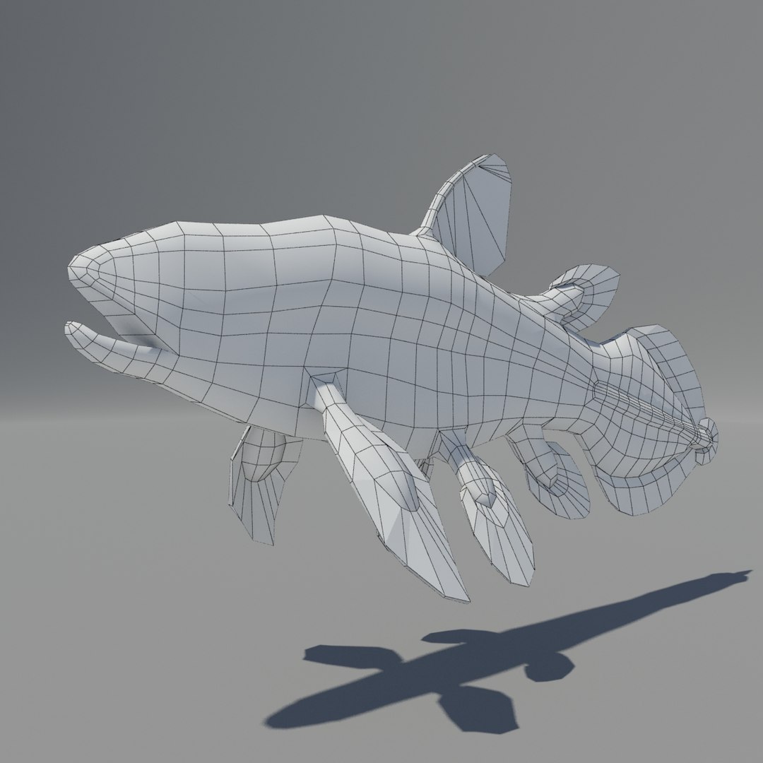 - Coelacanth Dinosaur Extinct 3d Model