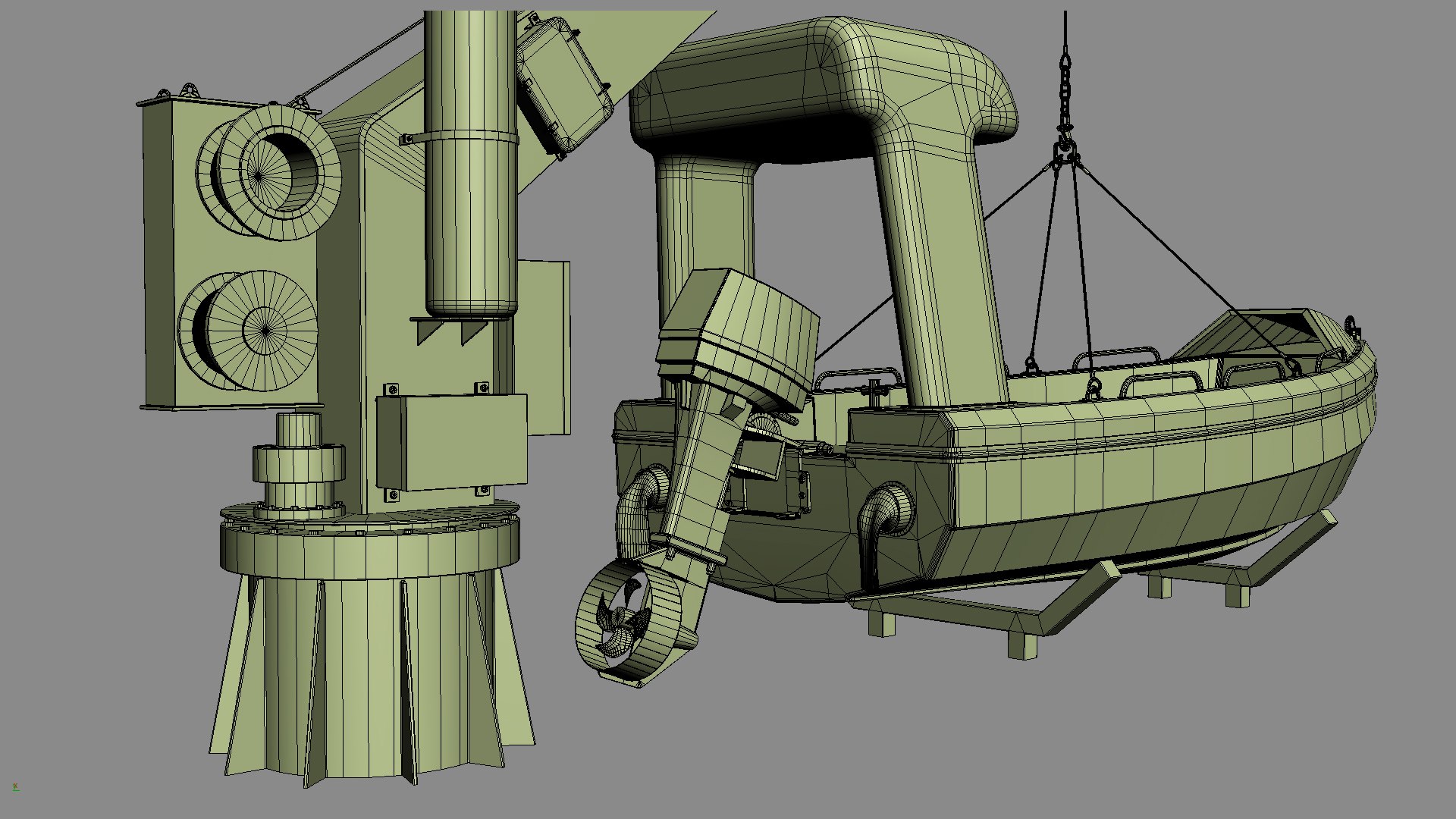Lifeboat Rescue V5 Motorboat 3D Model - TurboSquid 2011901