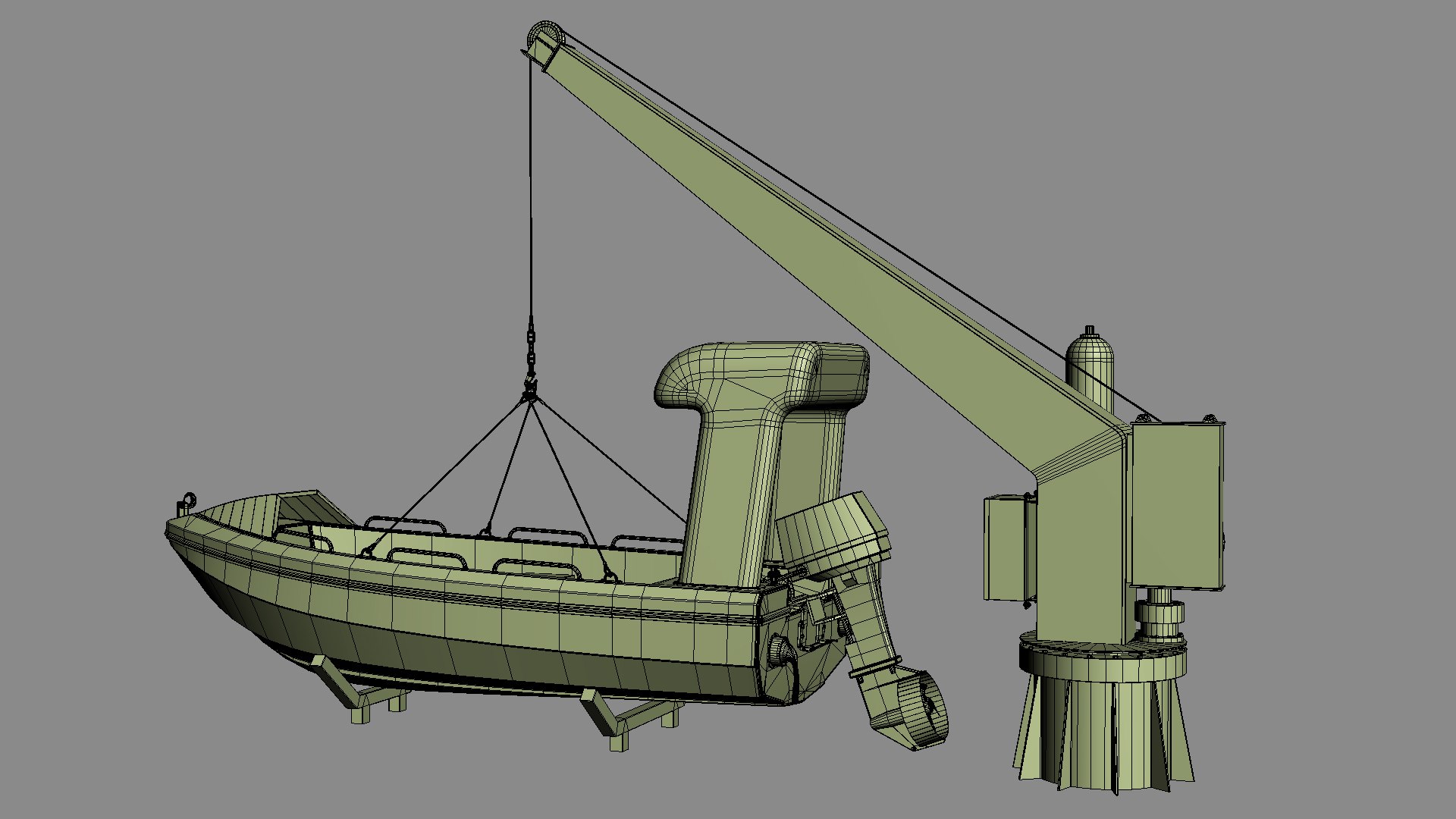 Lifeboat Rescue V5 Motorboat 3D Model - TurboSquid 2011901